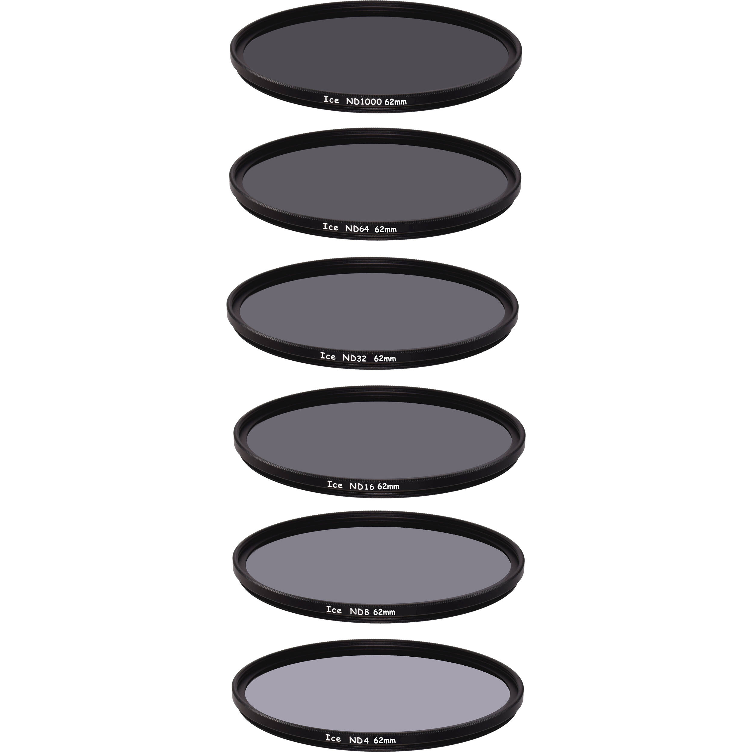 Ice 62mm ND Solid ND Filter Kit ICE-ND6S-62 B&H Photo Video