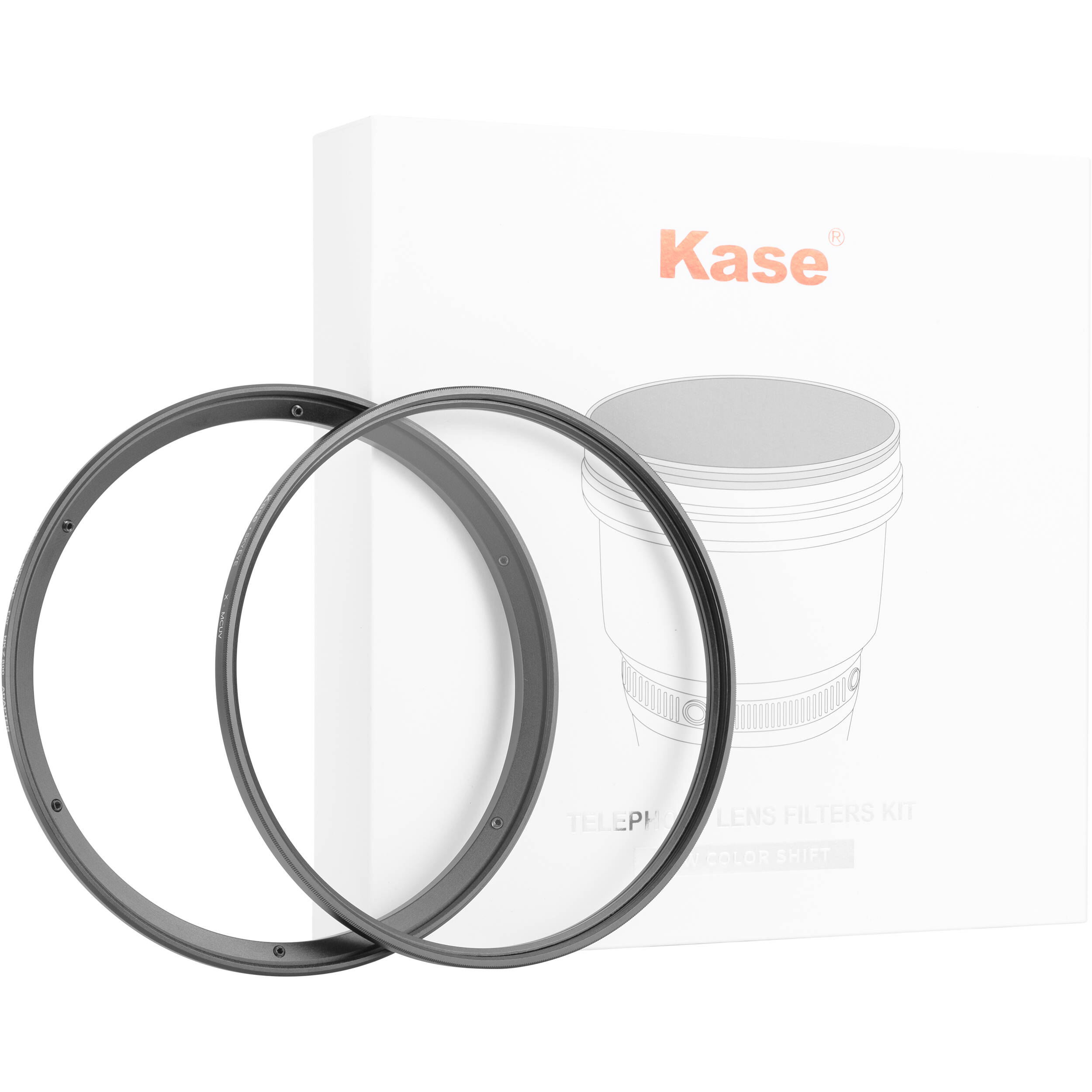 Multi-coated UV Camera Filter Kase Tele Drop-In Filter Kit - Nikon Z ...