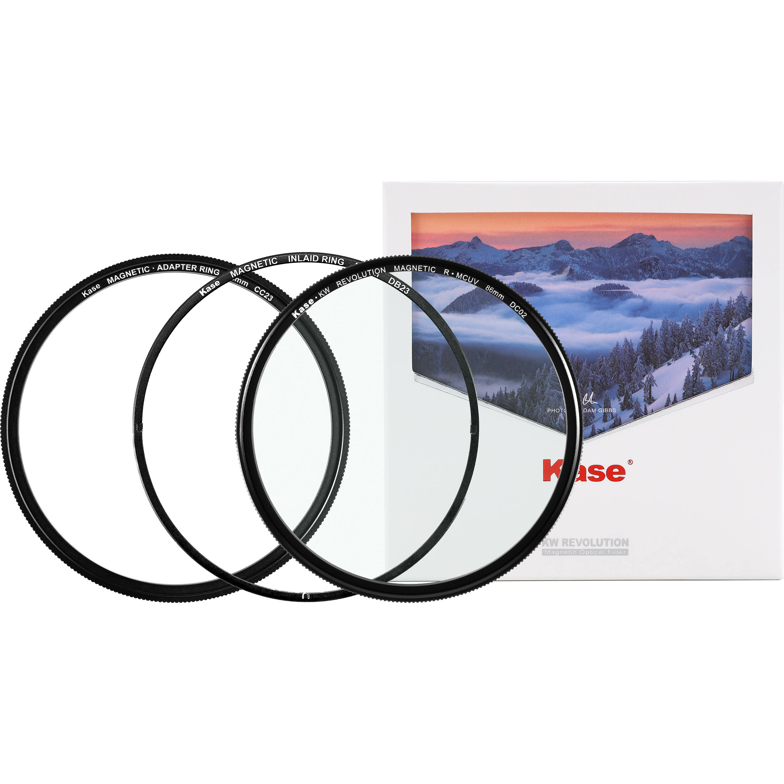 Kase Revolution MCUV Magnetic Filter (86mm) 1110111701 B&H Photo