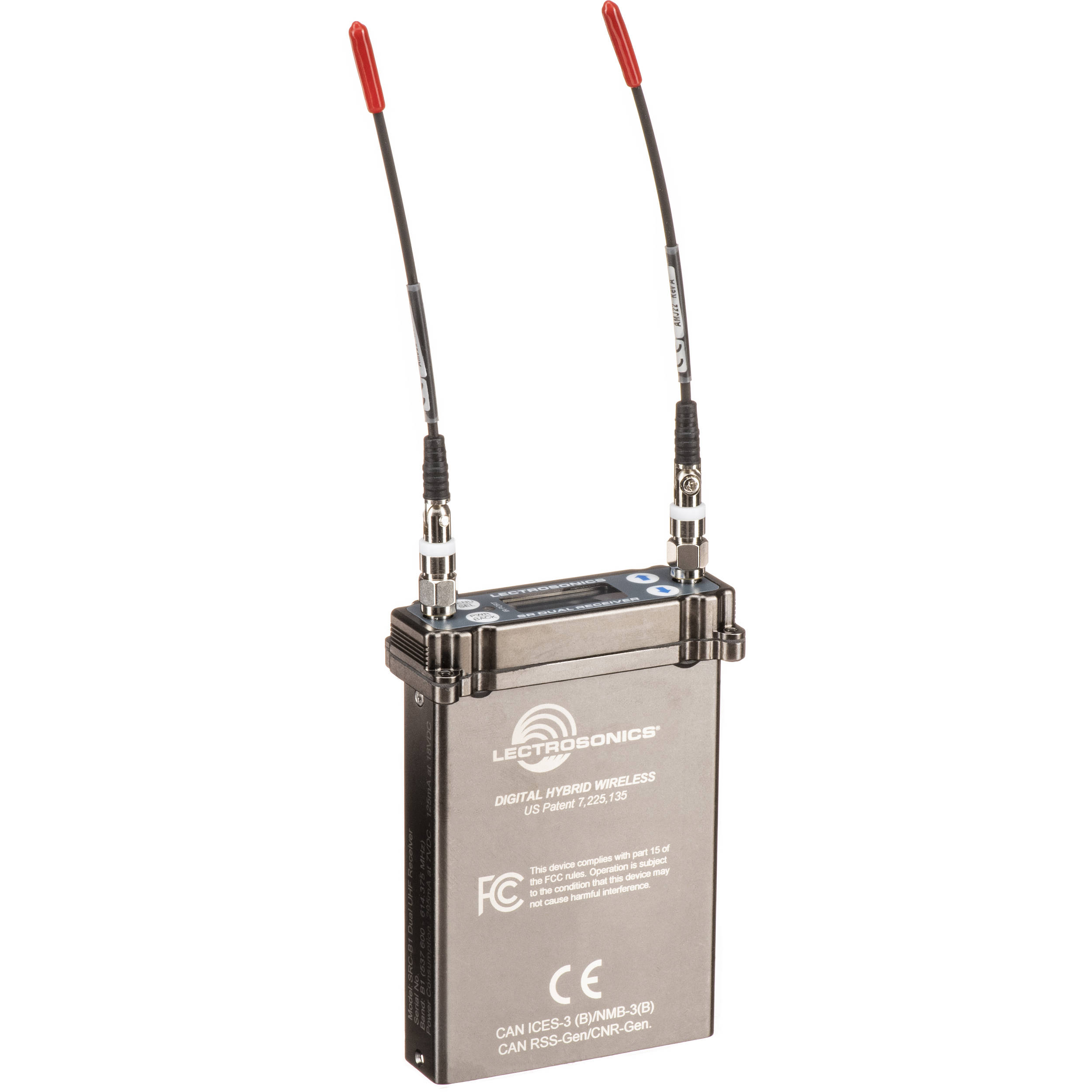 Lectrosonics SRc Dual-Channel Slot-Mount ENG Receiver SRC-B1 B&H