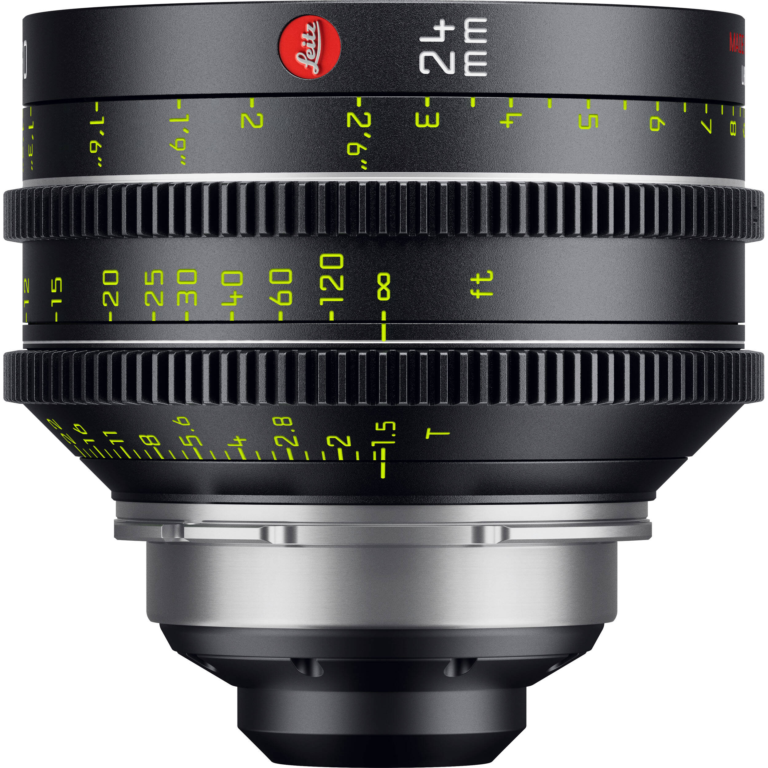 Leitz Cine HUGO 24mm T1.5 LPL Mount Lens (Feet) 11531-005 B&H