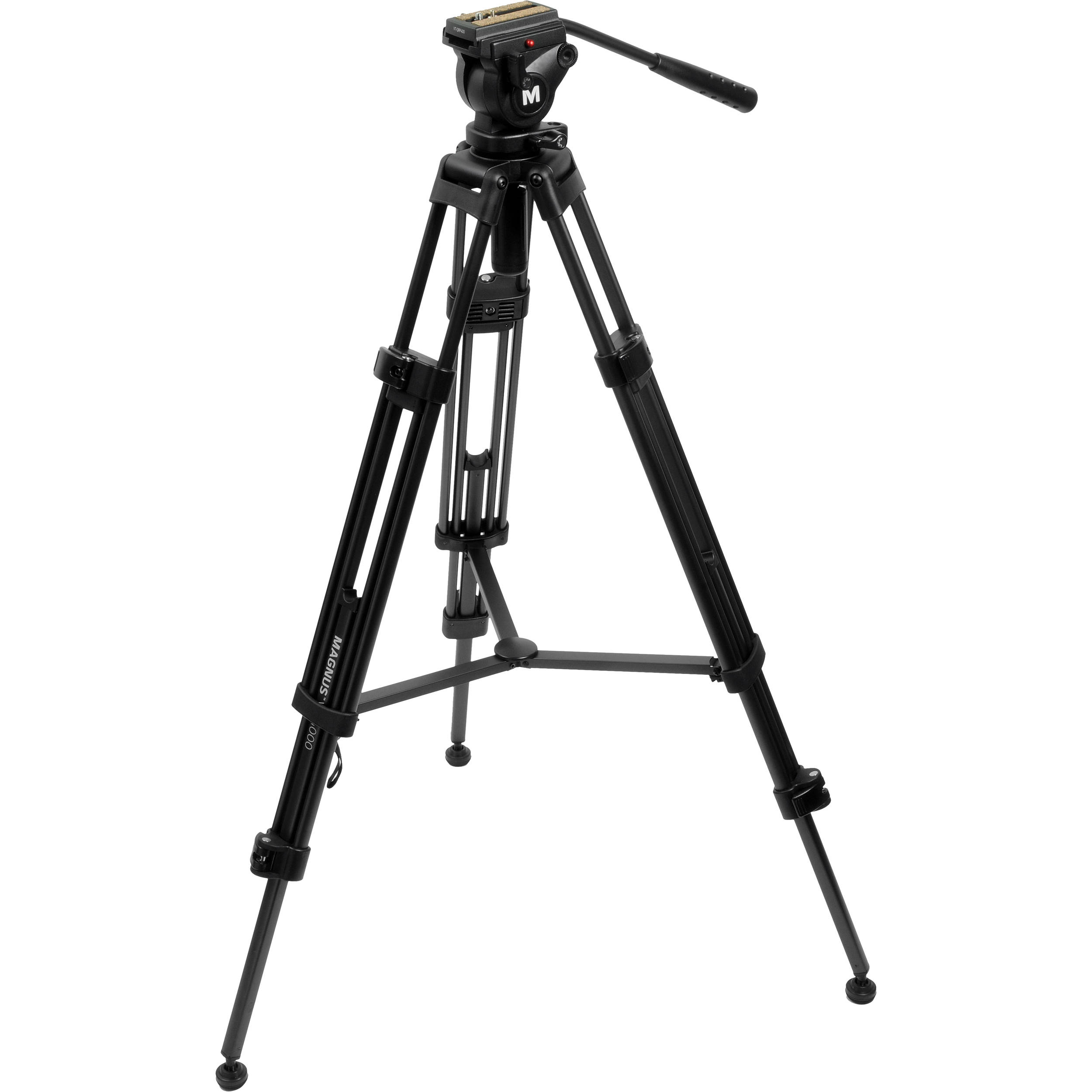 Magnus VT-4000 Tripod System with Fluid Head B&H Photo Video