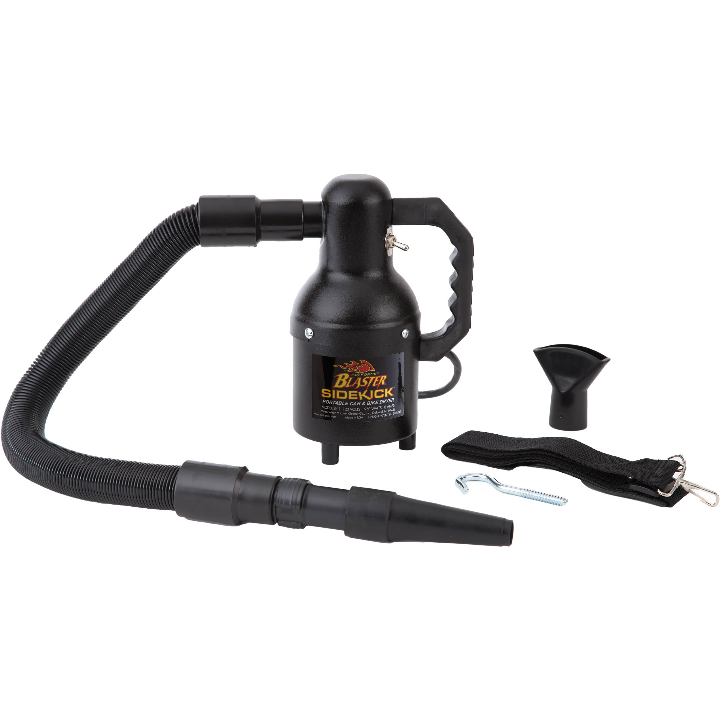 METROVAC AirForce Blaster Sidekick Industrial Personal SK-1-IND