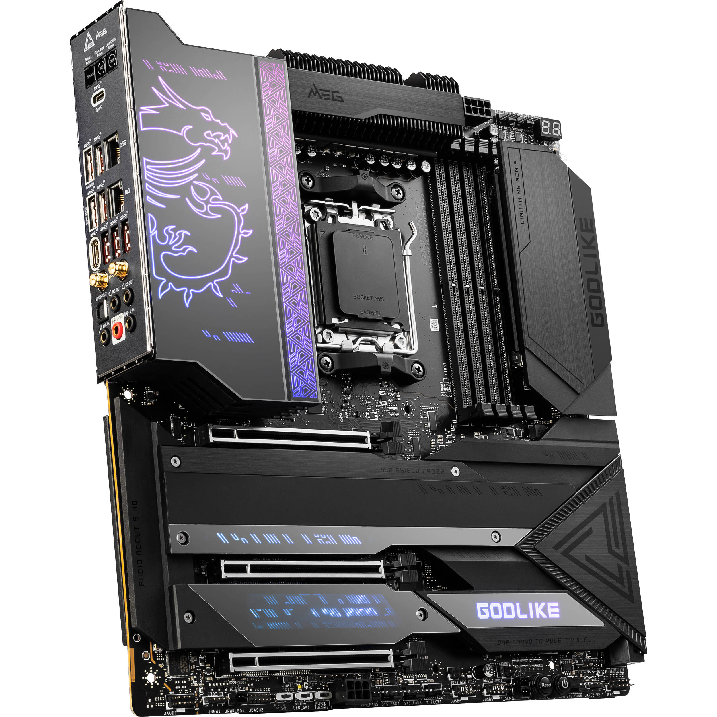 MSI MEG Z790 GODLIKE LGA 1700 E ATX Motherboard Ubicaciondepersonas MSI MEG Z790 GODLIKE LGA 1700 E ATX Motherboard Ubicaciondepersonas