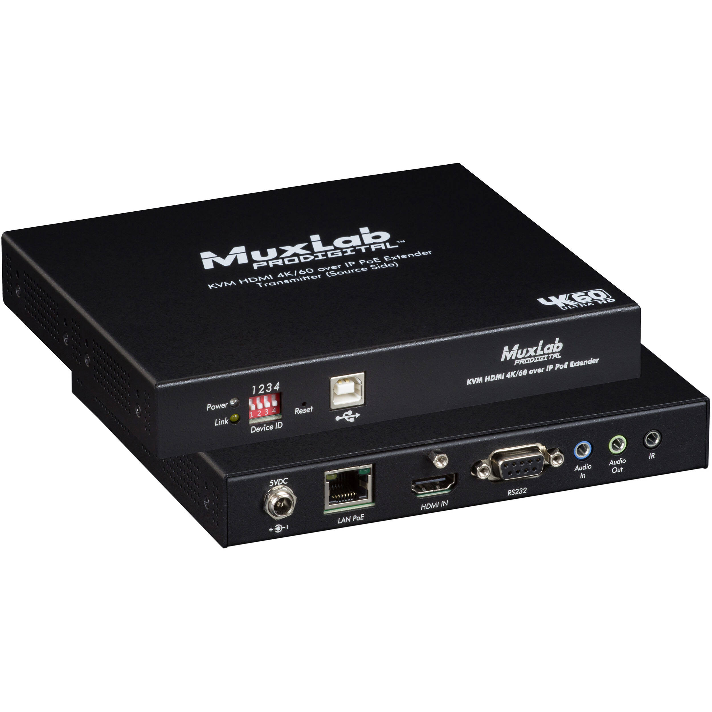 MuxLab 4K/60 KVM HDMI over IP PoE (Transmitter) 500800-TX B&H