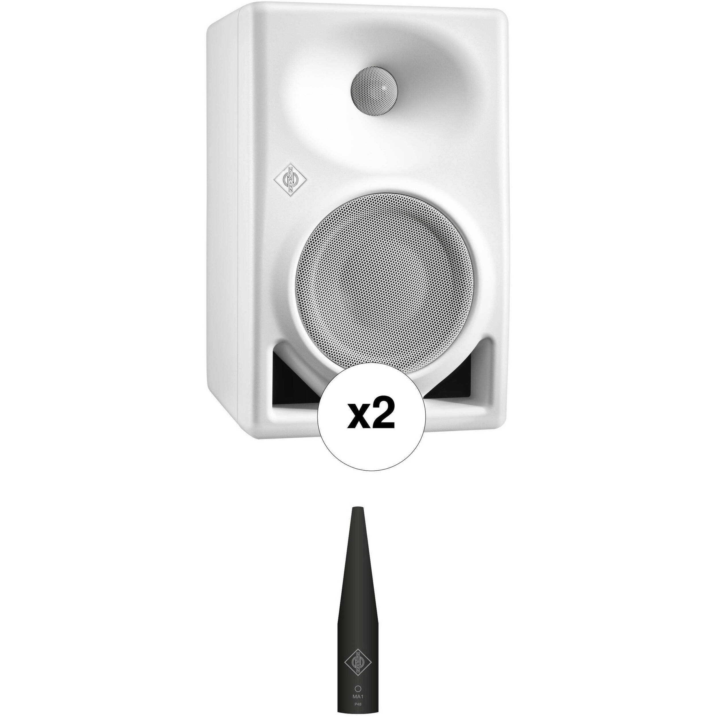 Neumann KH 120 II Active 5.25" 2-Way Studio Monitor Kit (White,