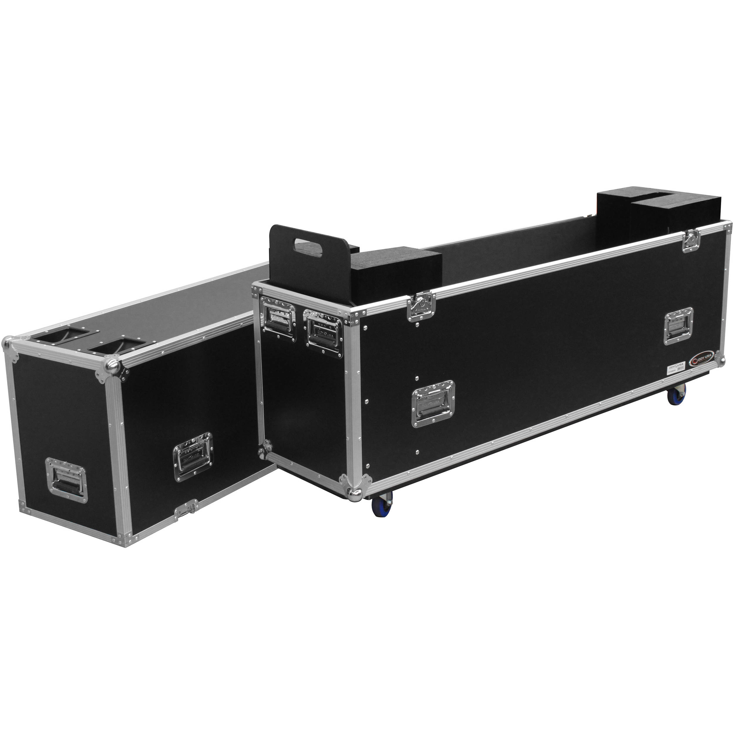 Odyssey Flight Zone 60-65" Flat-Screen Monitor Case FZFSM65W B&H
