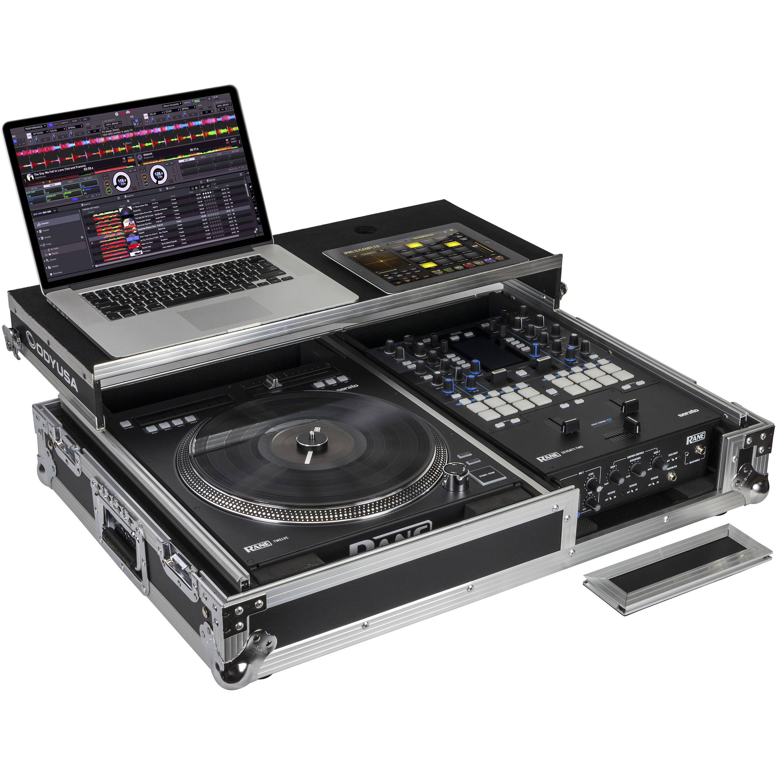 Odyssey Flight Zone Glide Style DJ Coffin for Rane FZGS1RA1272W