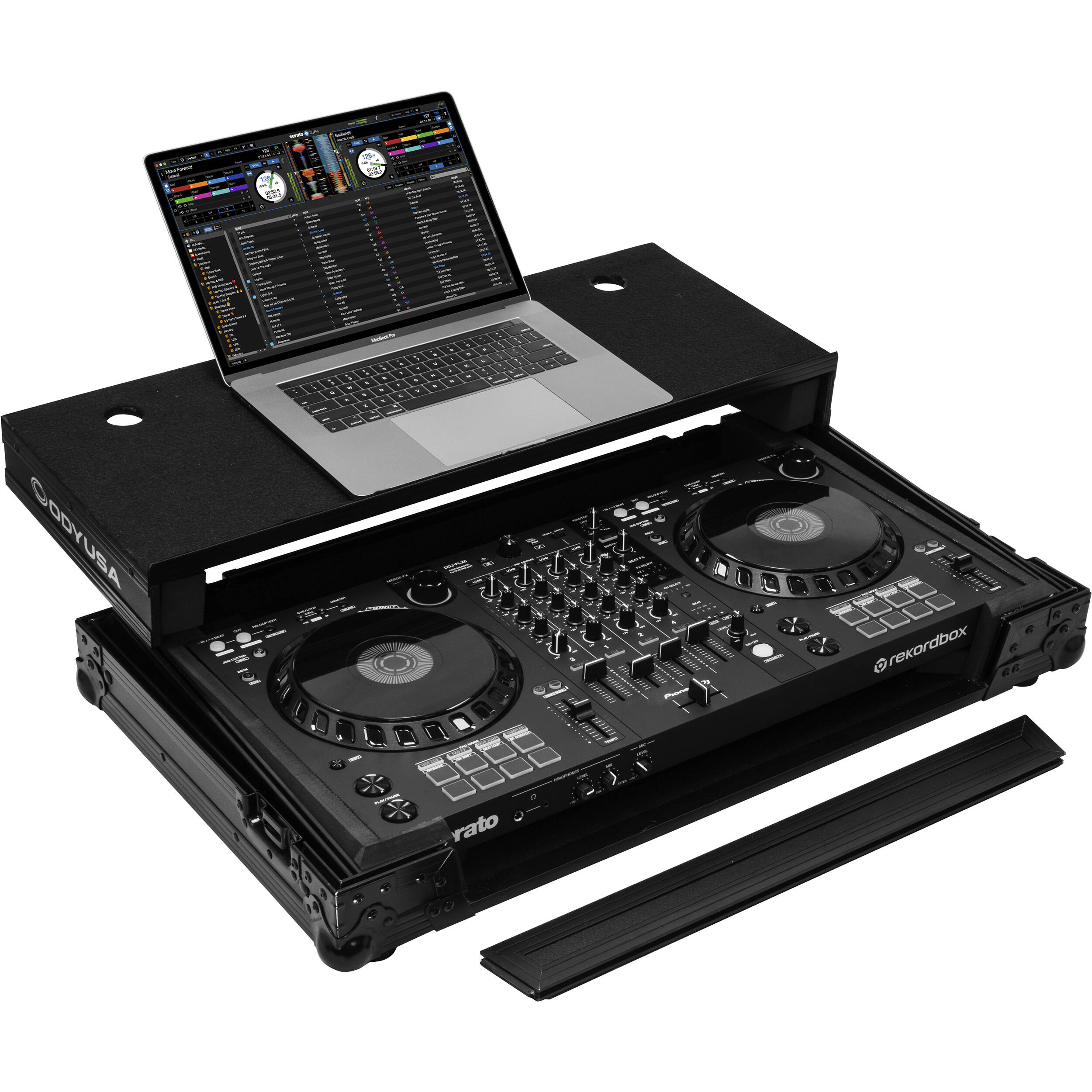 Odyssey Black Label Glide Style Flight Case FZGSDDJFLX6BL B&H