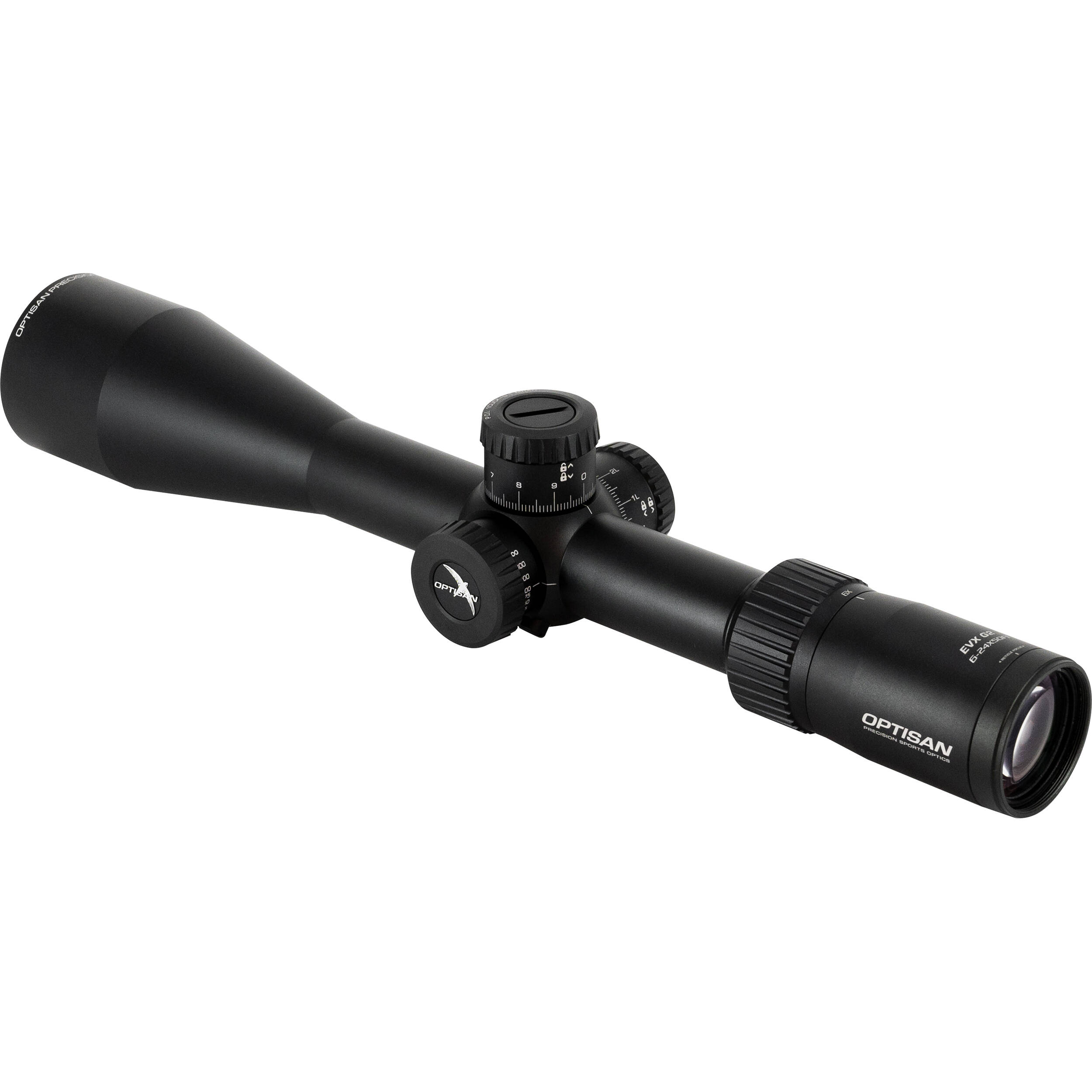 Optisan EVX Gen II 6-24x50F1 Riflescope with FFP F1MOA24 04007