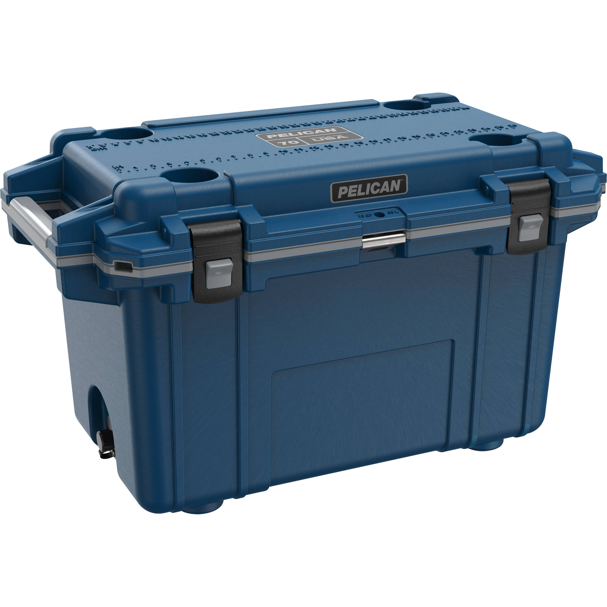 Pelican 70QT Pelican Elite Cooler (Cool Blue/Gray)
