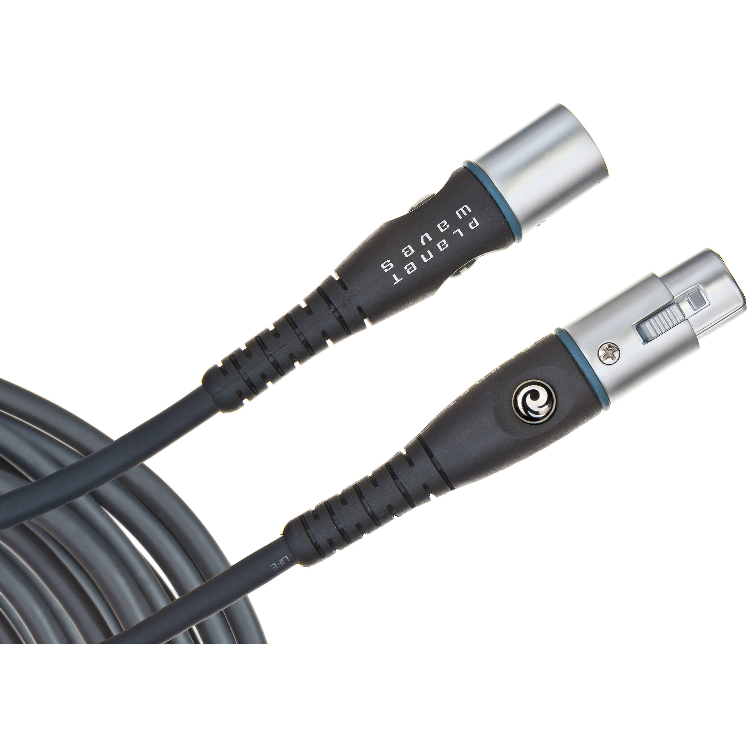 D'Addario Custom Series XLR M to XLR F Microphone Cable