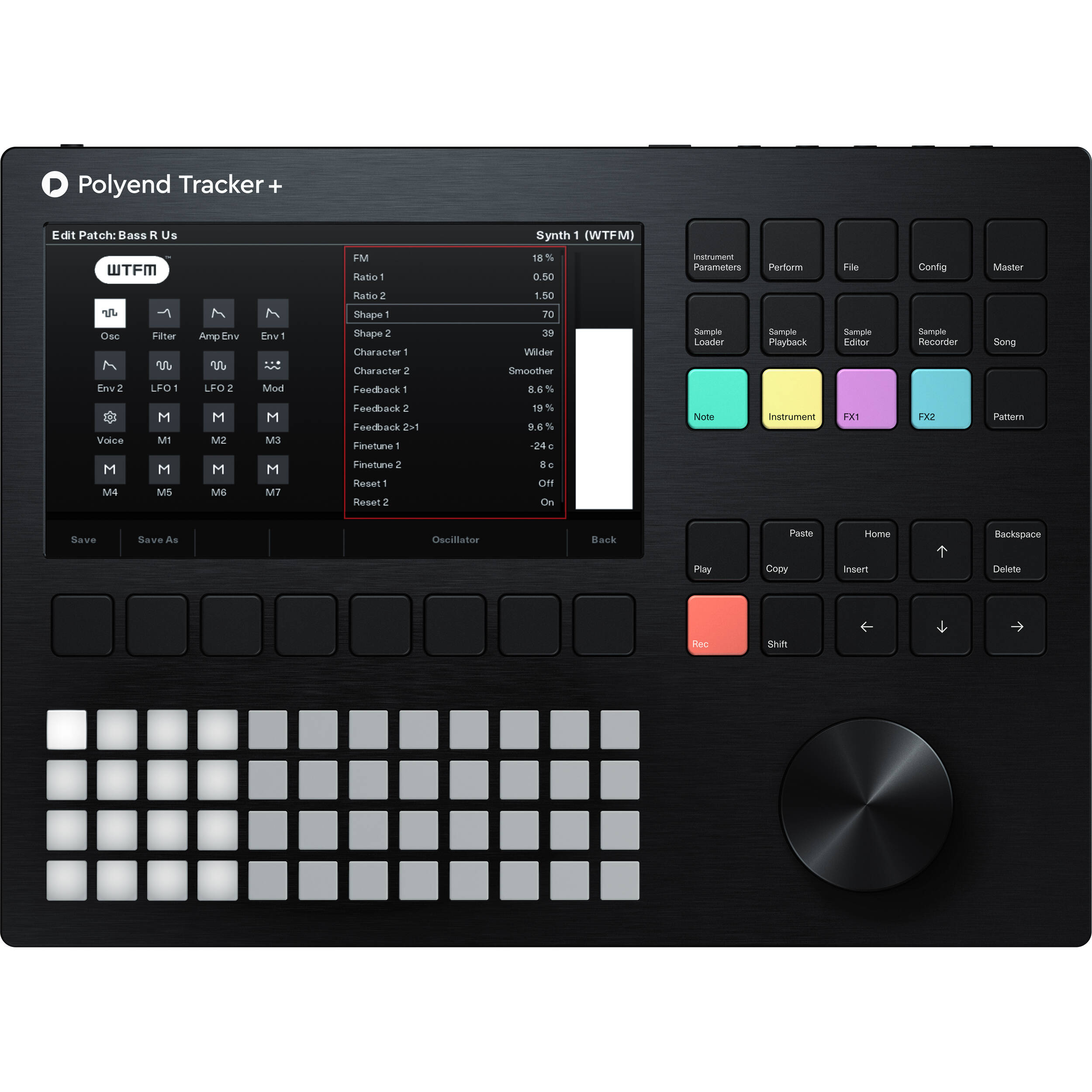 Polyend Tracker+ Standalone Audio Workstation TRACKERP B&H Photo