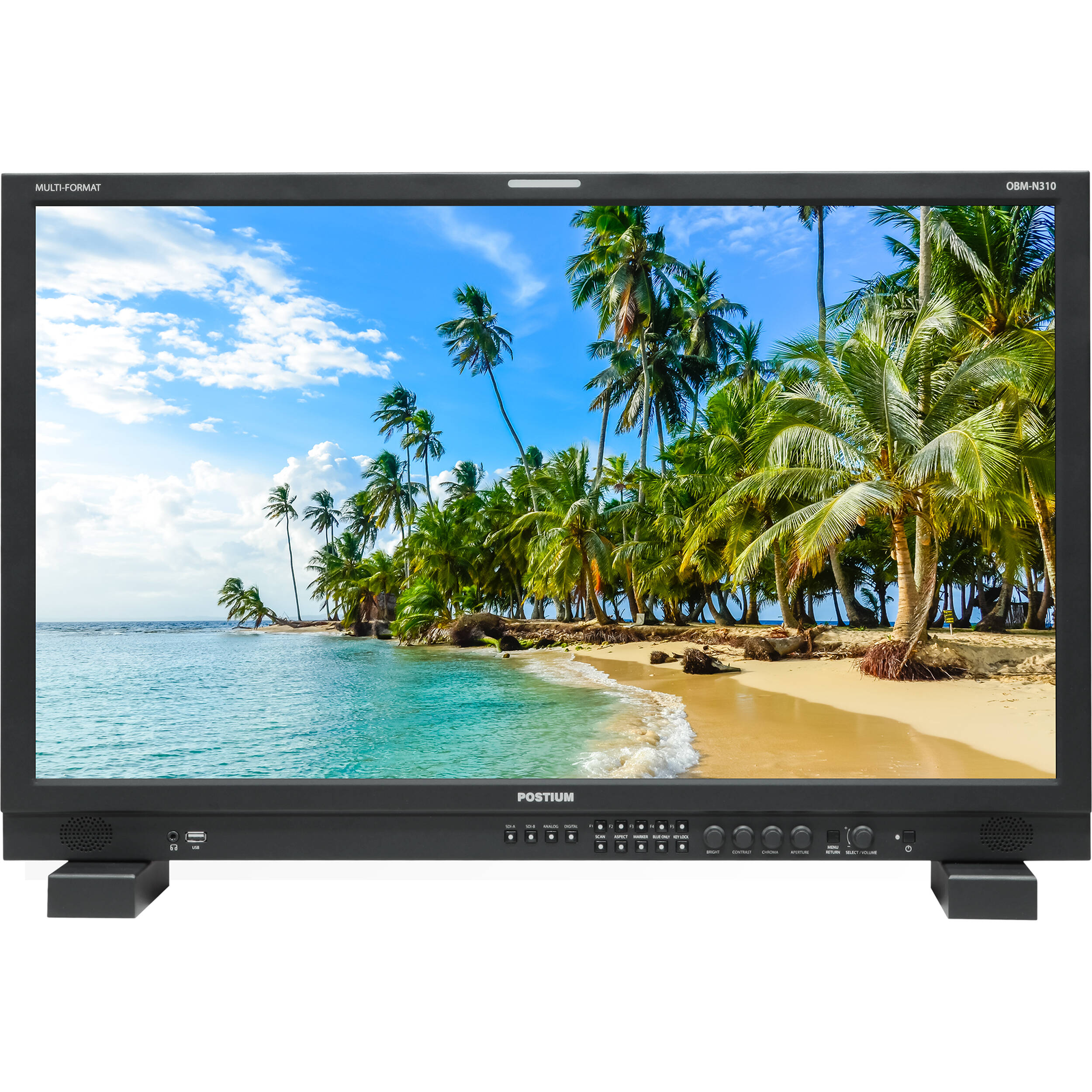 Postium Korea OBM-N310 32" LCD Monitor with 3G-SDI OBM-N310 B&H