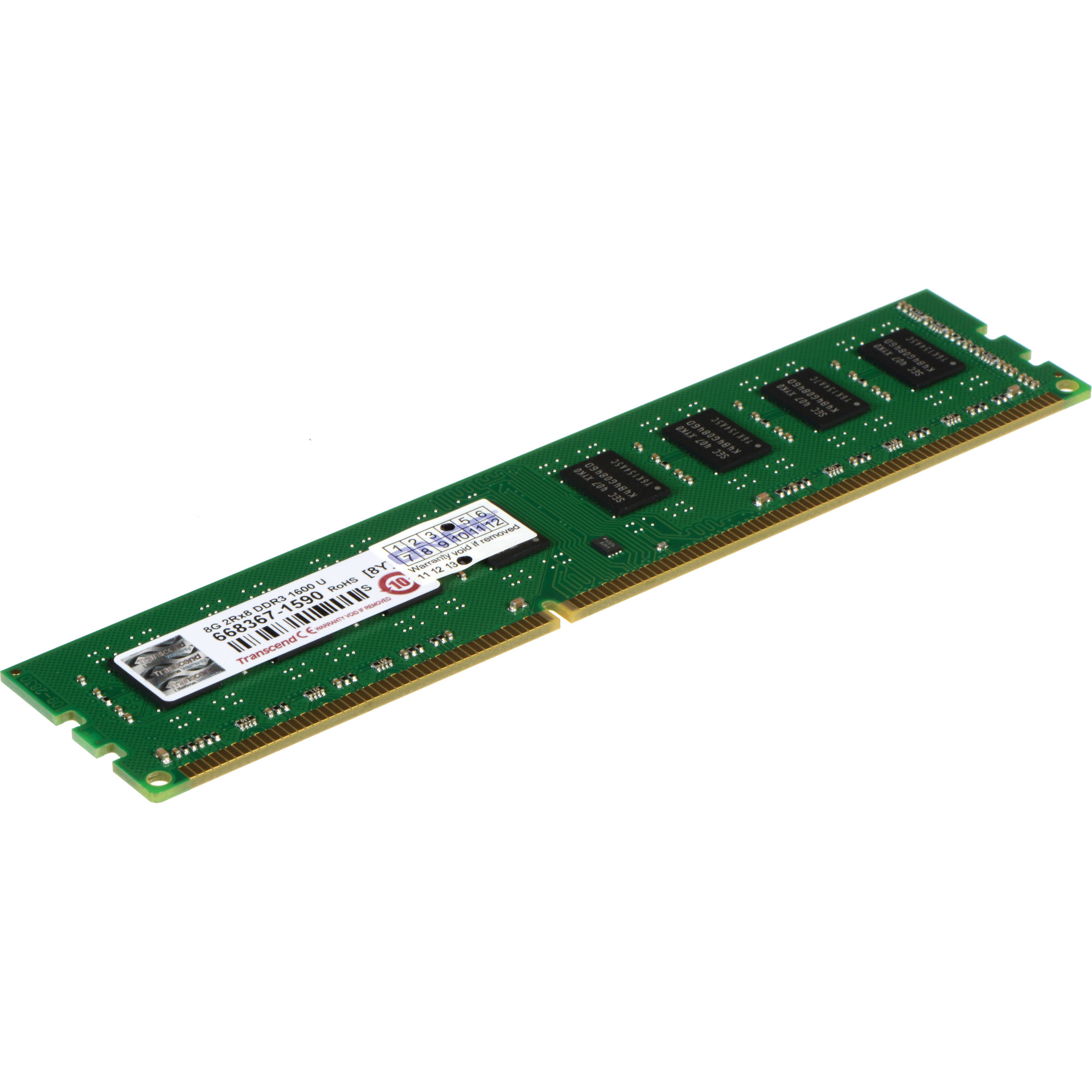 QNAP 8GB DDR3 1600MHz Long DIMM RAM Module RAM 8GDR3 LD 1600 B H