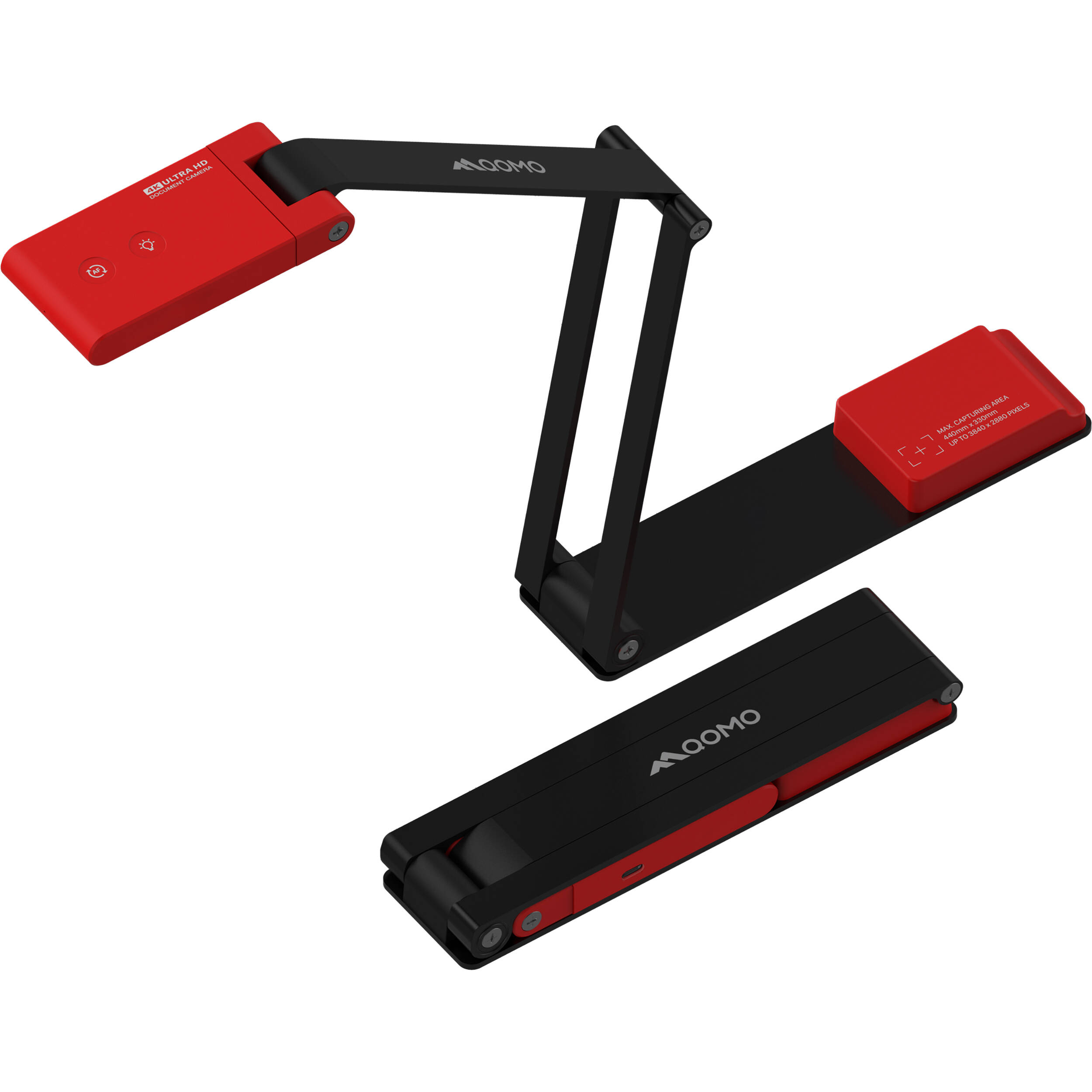 QOMO ScannerCam 5 UHD 4K Portable Document Camera QPC5 B&H Photo