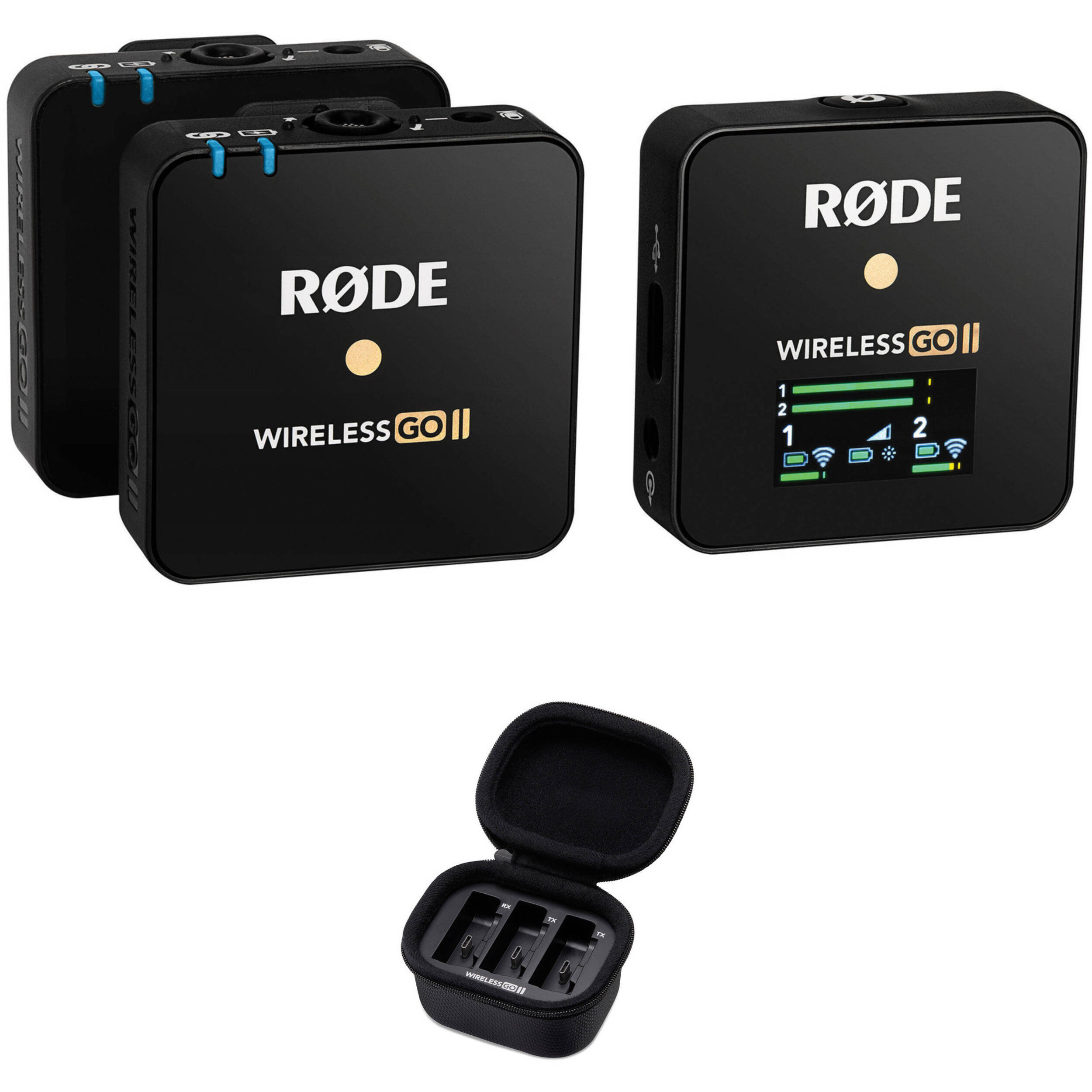 RODE Wireless GO II 2-Person Compact Digital Wireless Microphone