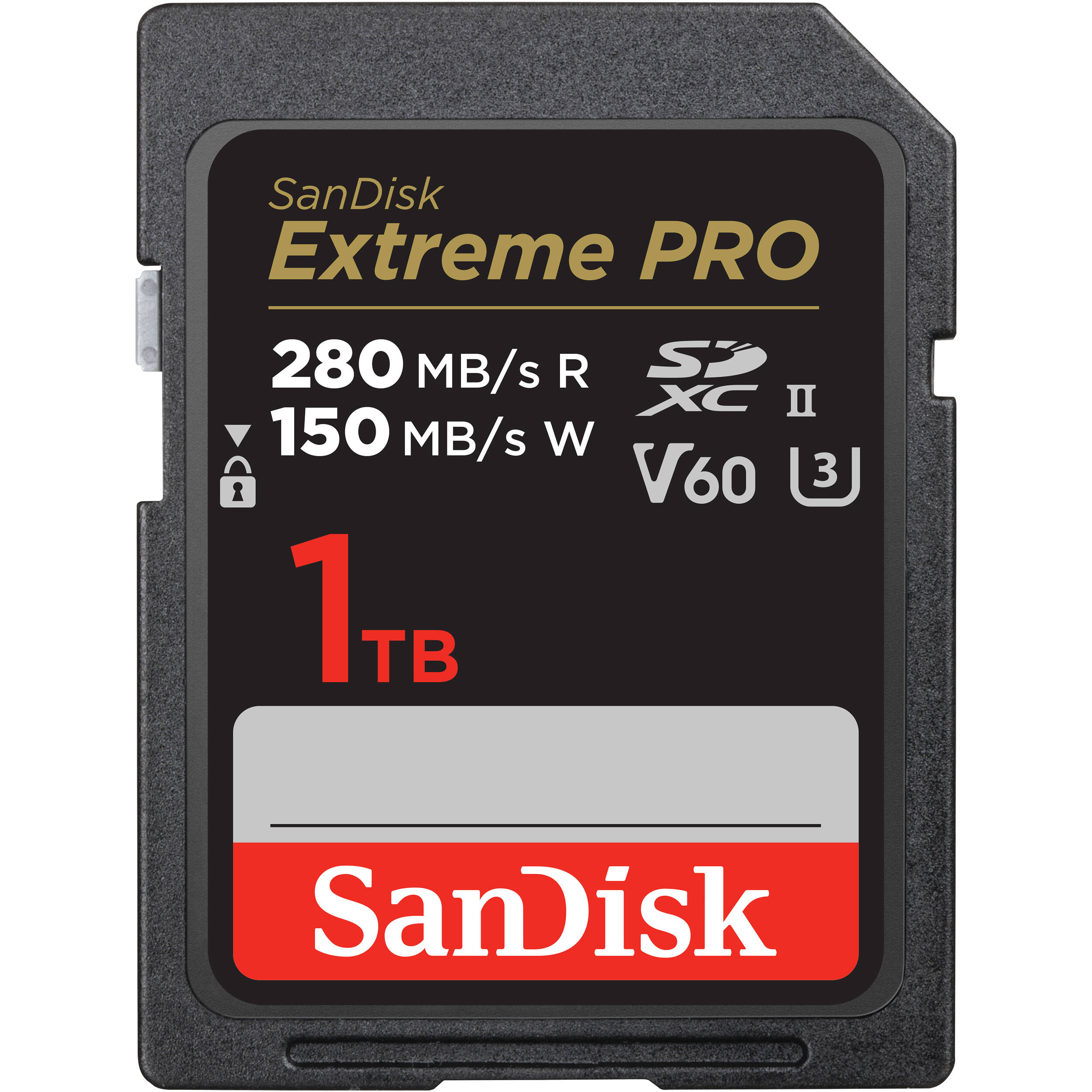 SanDisk 1TB Extreme PRO UHS II SDXC Memory Card SanDisk 1TB Extreme PRO UHS II SDXC Memory Card