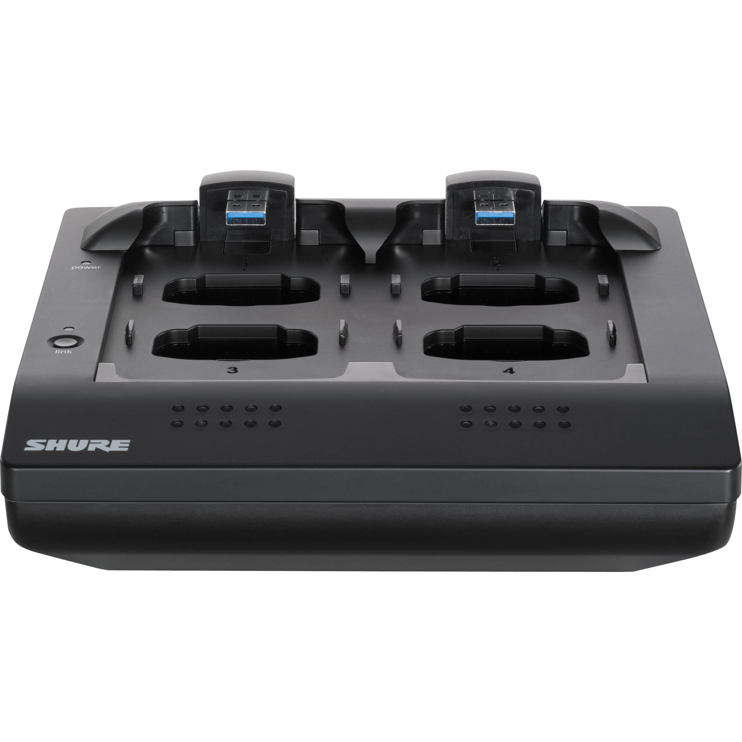 Shure MXWNCS4 4-Port Networked Charging Station MXWNCS4 B&H