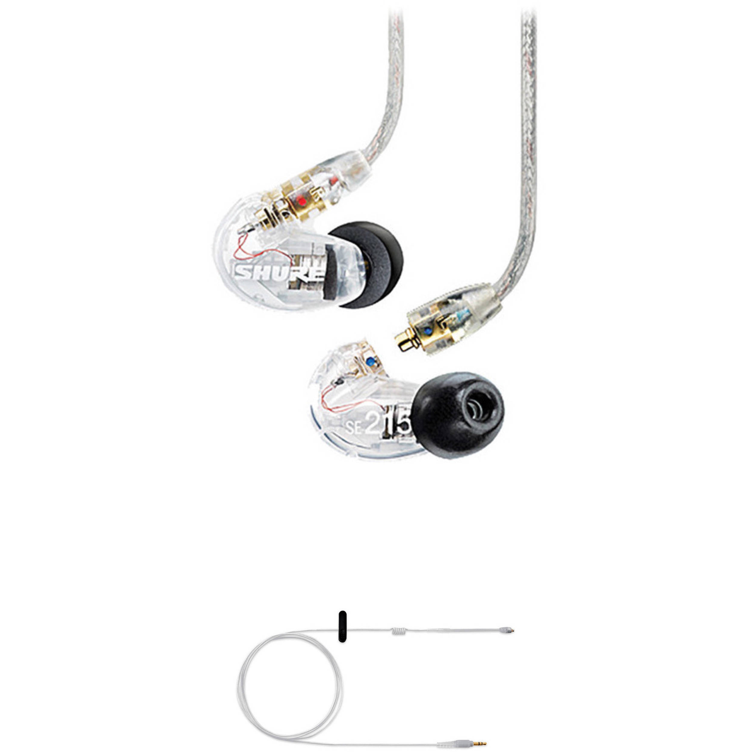 Shure SE215 Sound-Isolating Stereo Earphones Kit with EAC-IFB