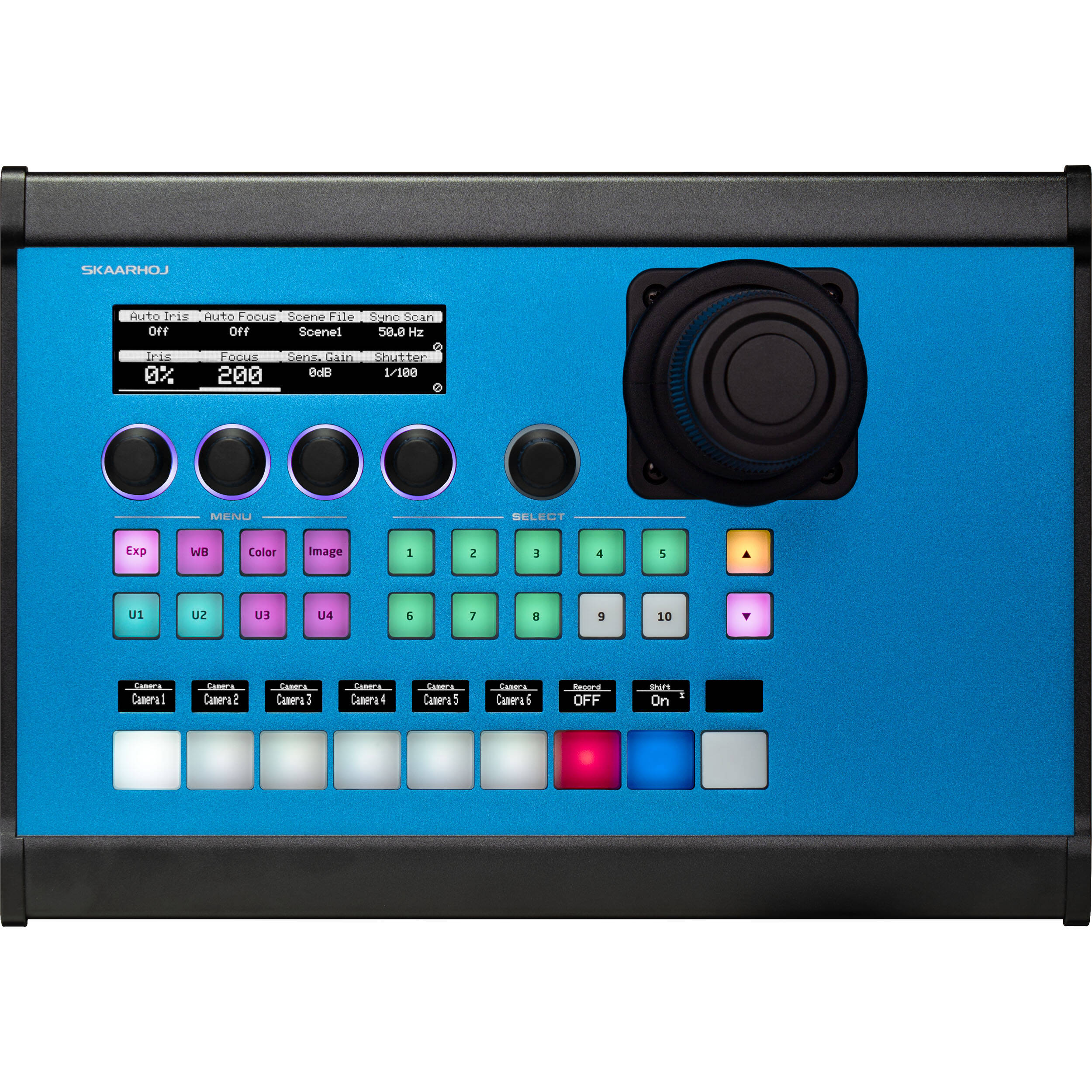 SKAARHOJ PTZ Pro V2B with Hall Effect Joystick and PTZ-PRO-J-V2B
