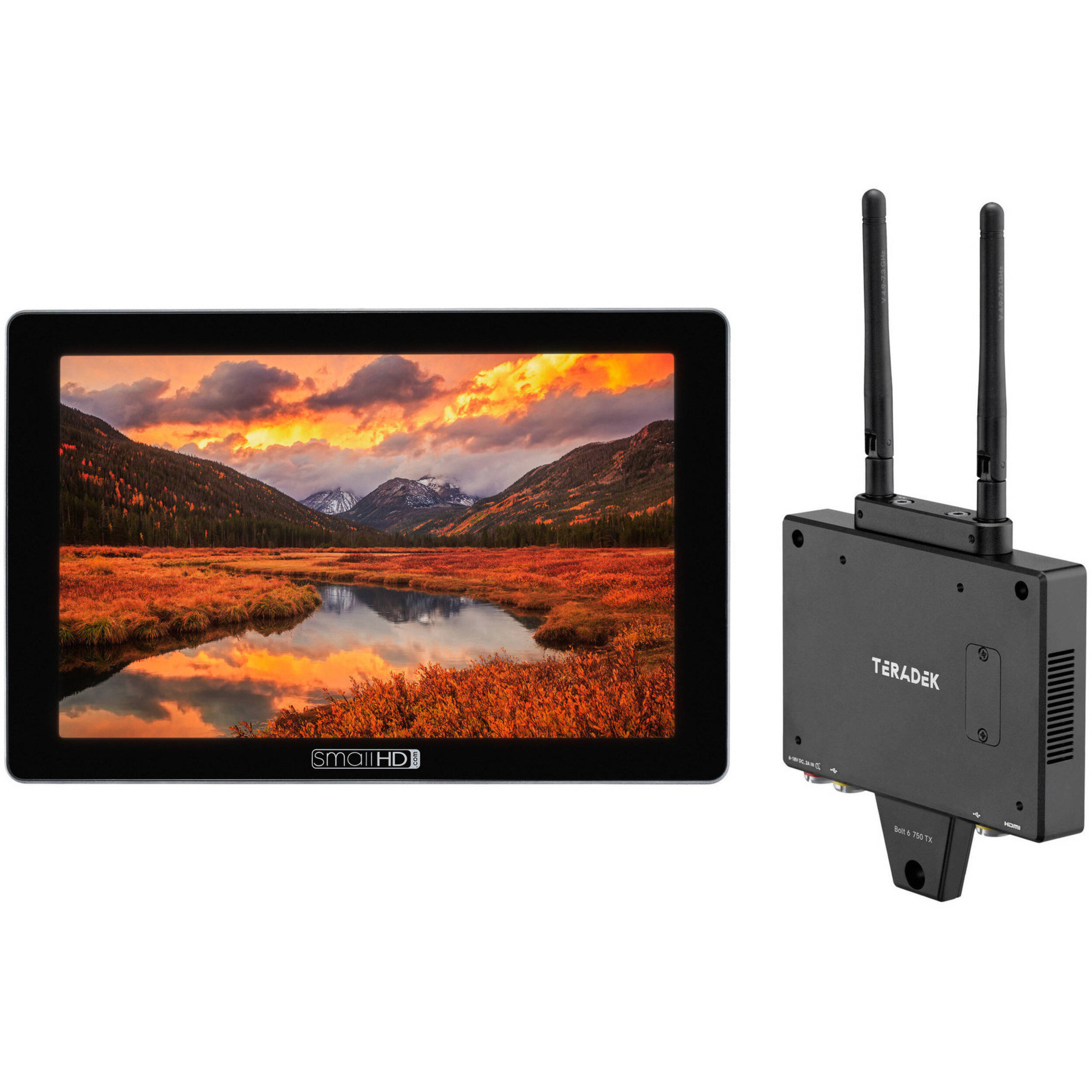 SmallHD Cine 7 Monitor with Bolt 6 Monitor Module 750 TX Kit