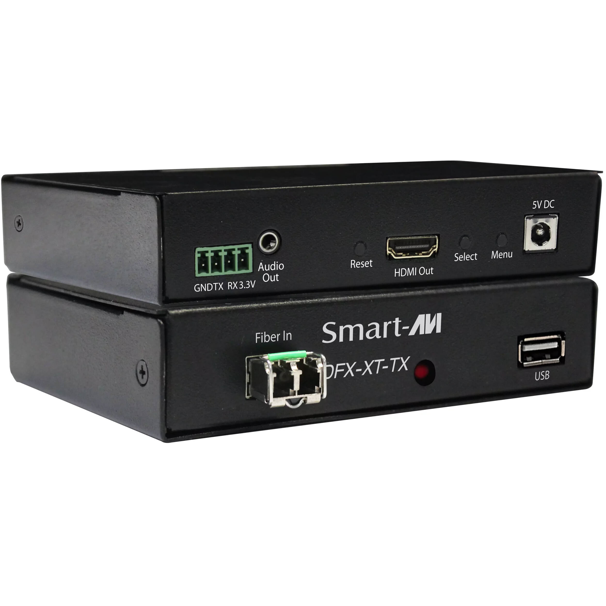 Smart-AVI KVM-DFX-XT-DTPS 4K HDMI/USB 2.0 KVM-DFX-XT-DTPS-3PRONG