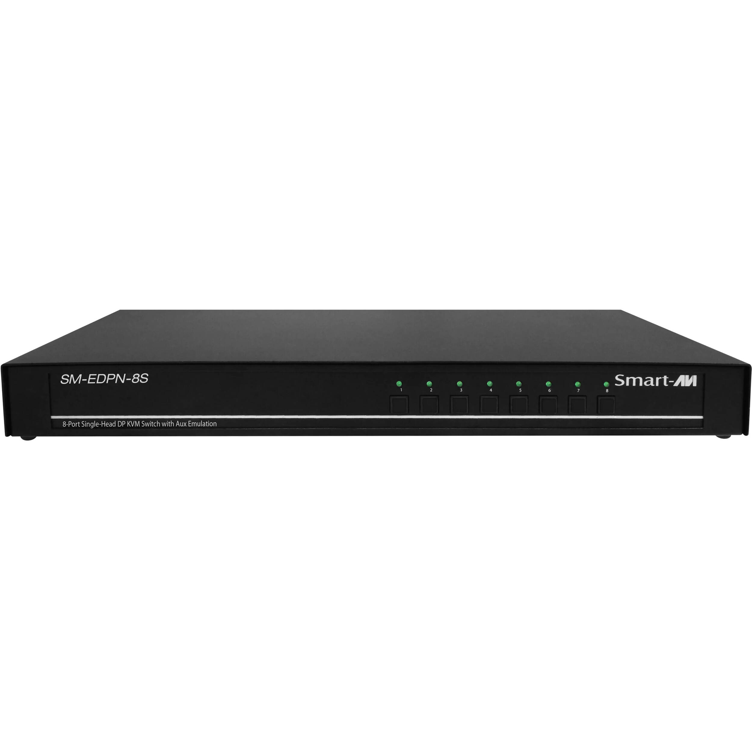 Smart-AVI 8-Port Single-Head 4K60 DisplayPort KVM SM-EDPN-8S-S
