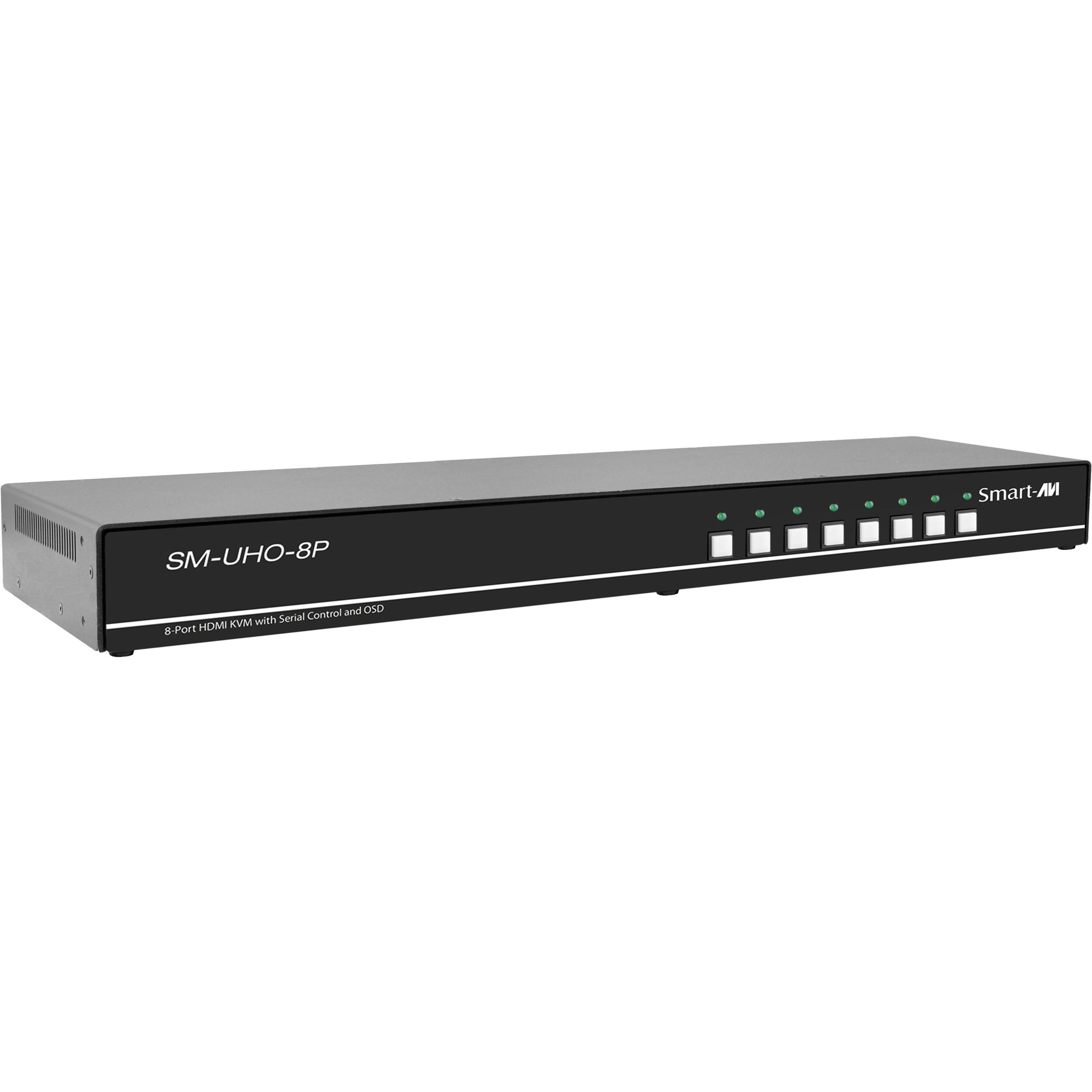 Smart-AVI 8-Port Single-Head 4K HDMI KVM Switch SM-UHO-8P-S B&H