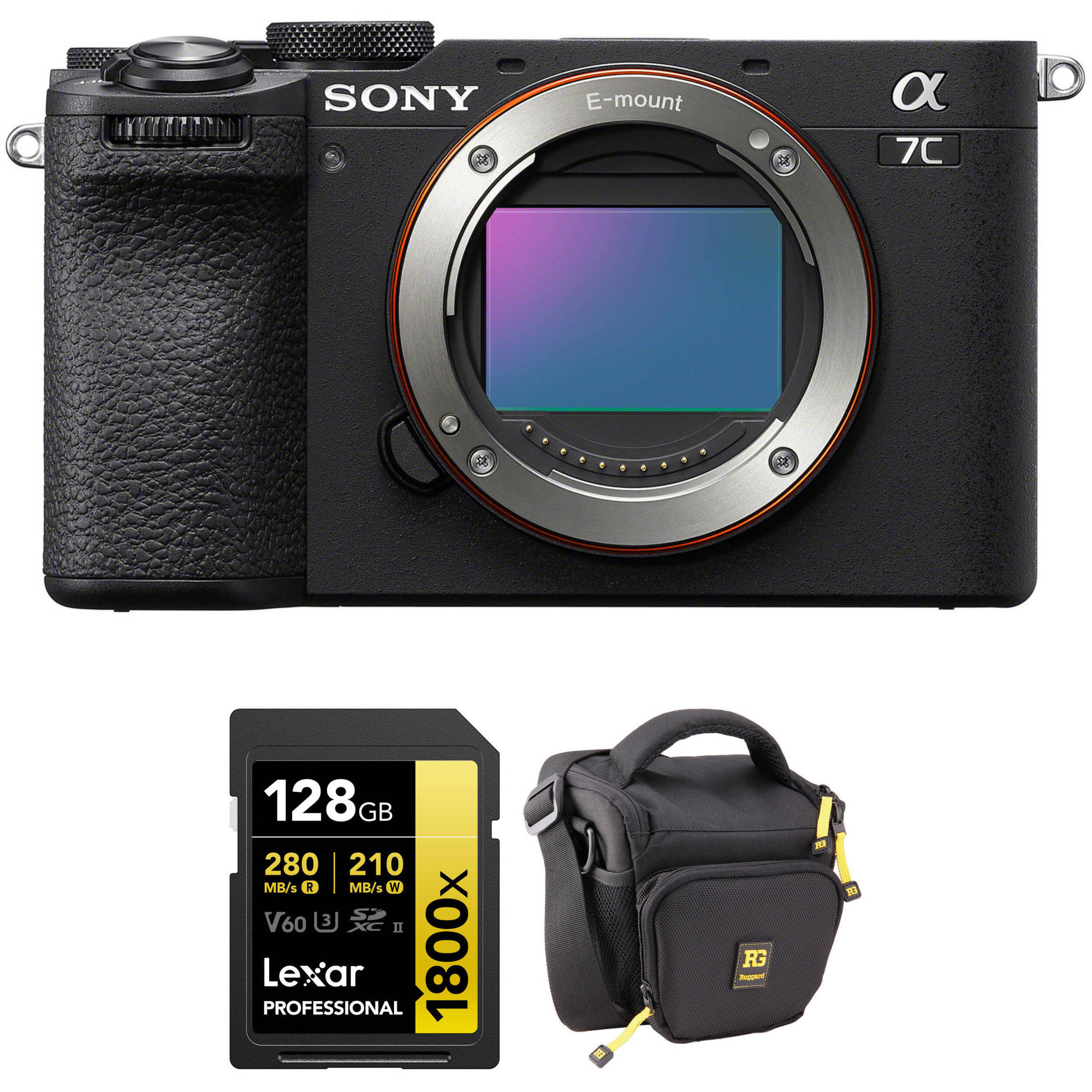 Sony a7C II Mirrorless Camera and Accessories Kit (Black) B&H