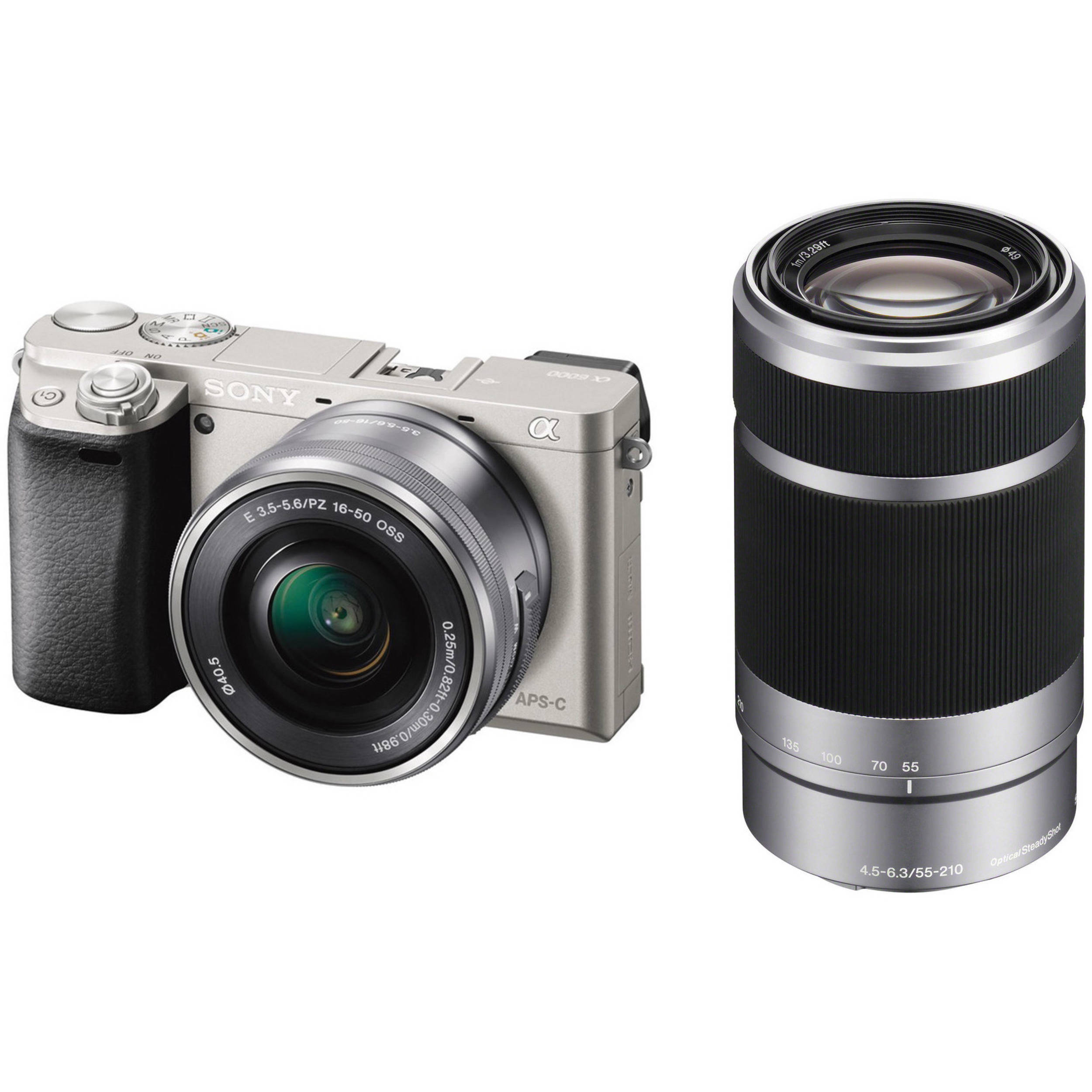 Sony Alpha A6000 Mirrorless Digital Camera ILCE6000L SKIT B H Sony Alpha A6000 Mirrorless Digital Camera ILCE6000L SKIT B H