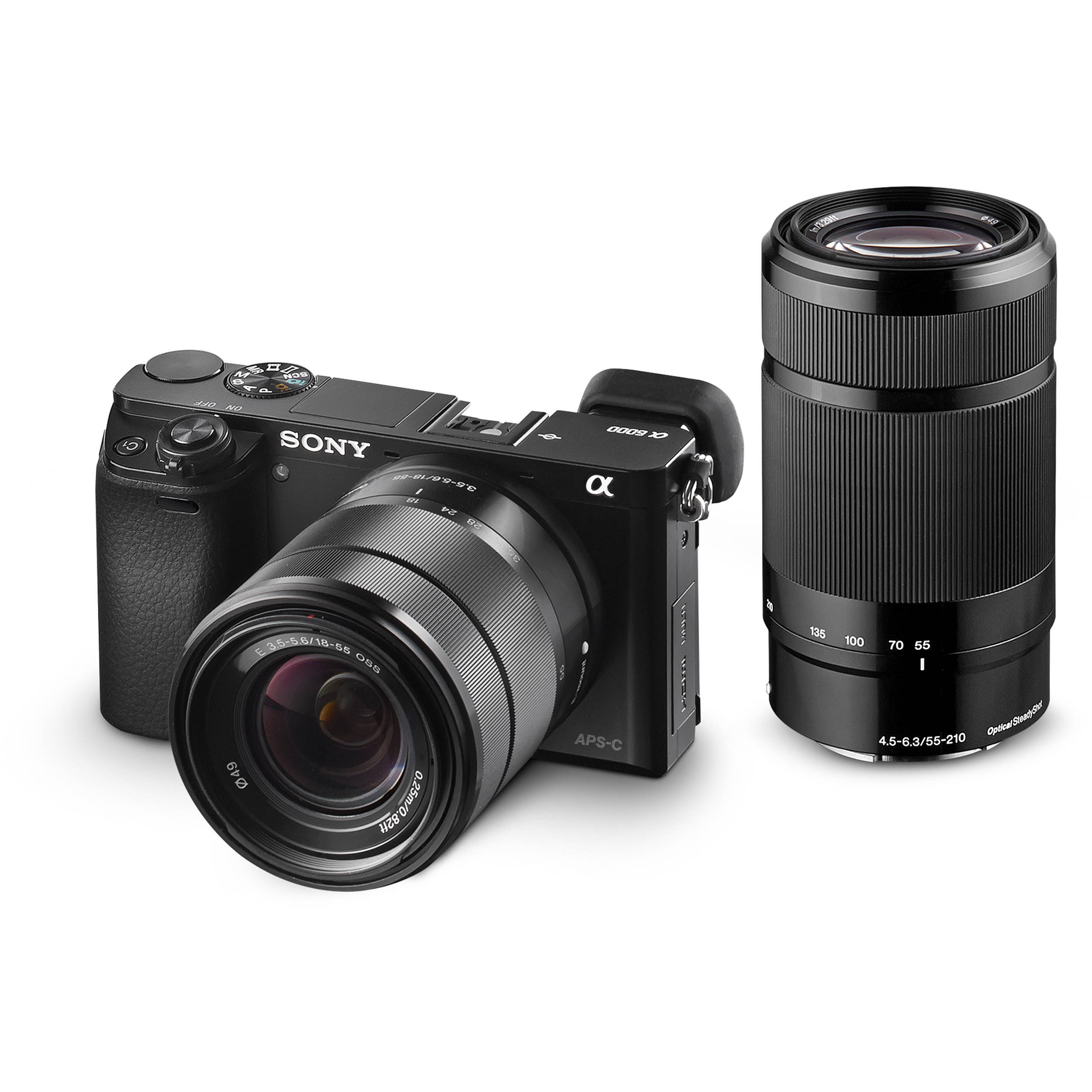 Sony Alpha A6000 Mirrorless Digital Camera ILCE6000K2L B B H Sony Alpha A6000 Mirrorless Digital Camera ILCE6000K2L B B H