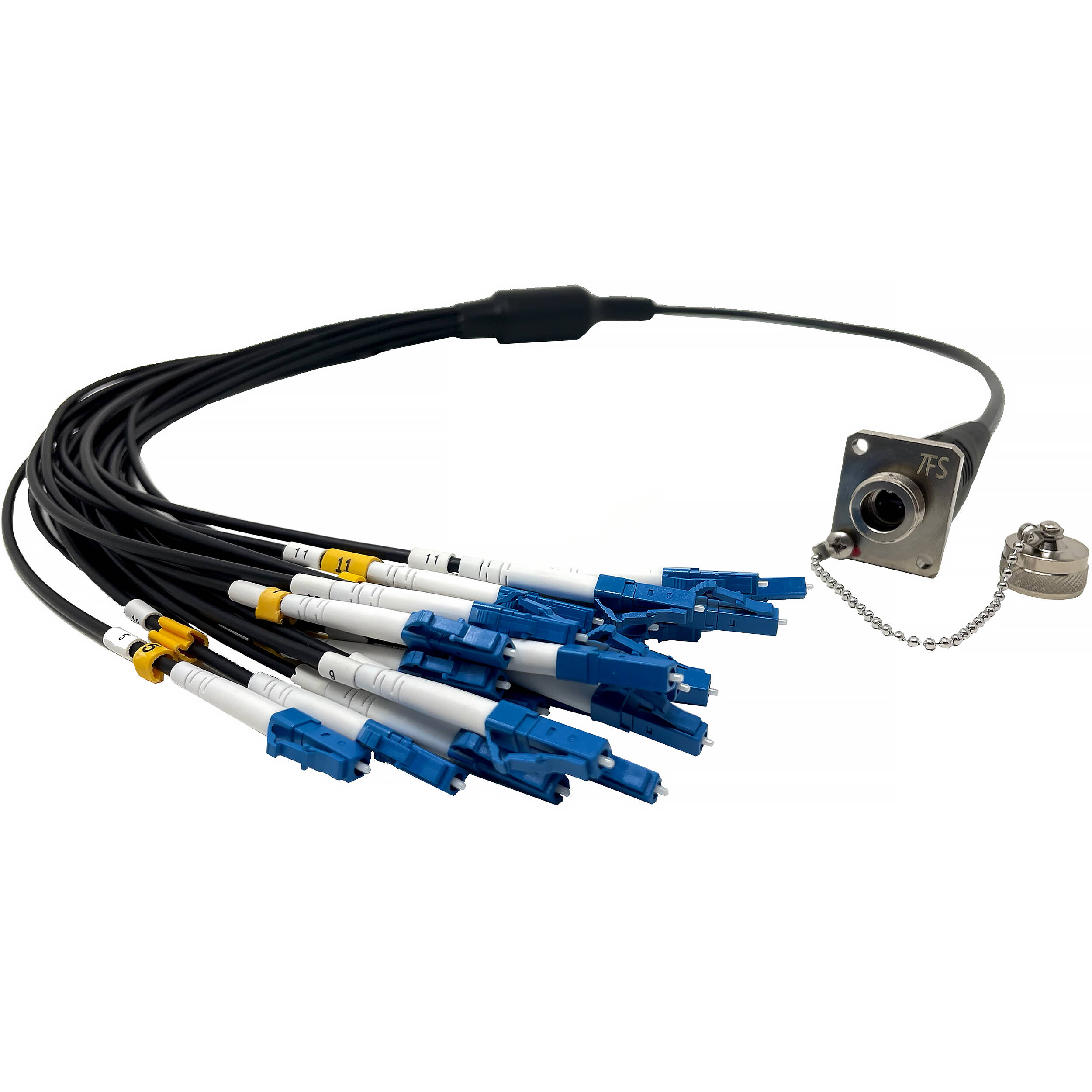 Tactical Fiber Systems 24 Fiber MPO Magnum Chassis 24MP24LC B&H