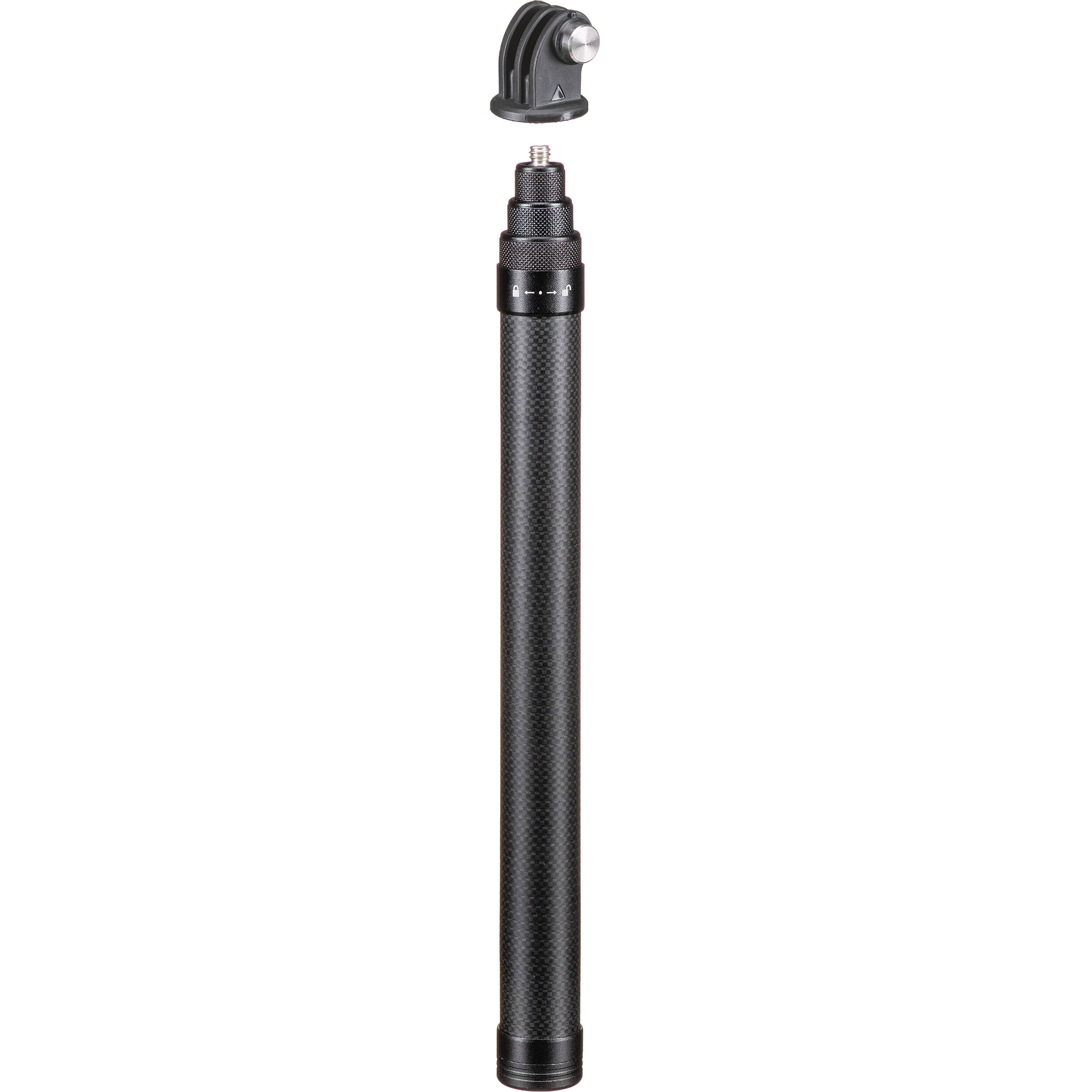 TELESIN Carbon Fiber Selfie Stick TE-MNP-117 B&H Photo Video