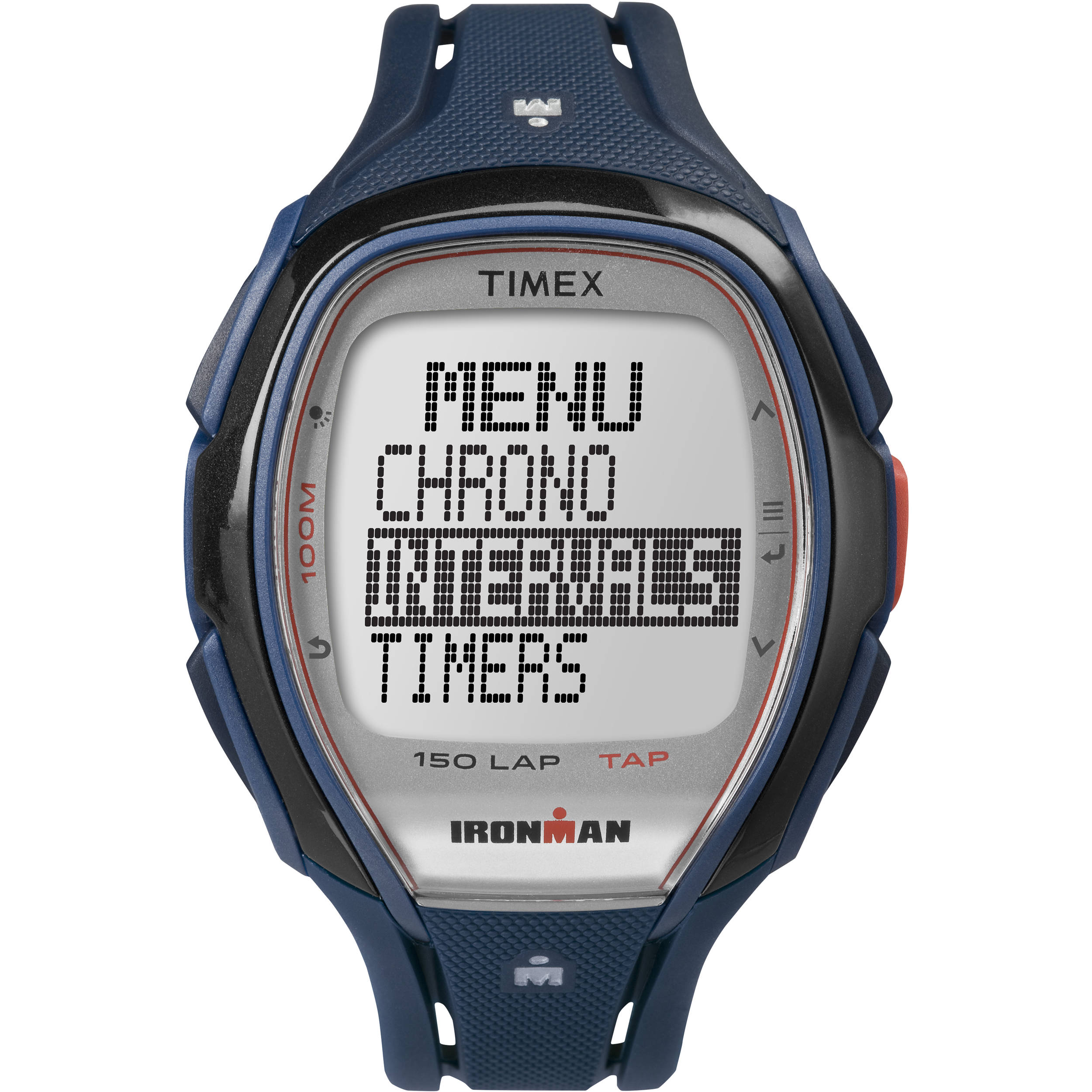 Timex IRONMAN Sleek 150 Sport Watch Blue TW5K96500JV B H Photo Timex IRONMAN Sleek 150 Sport Watch Blue TW5K96500JV B H Photo