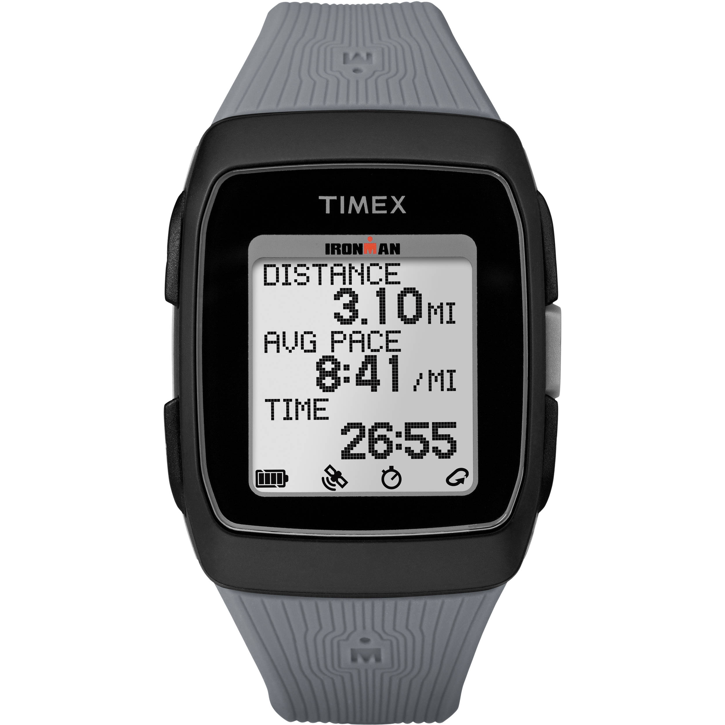 Timex IRONMAN GPS Watch Black Gray TW5M11800F5 B H Photo Video Timex IRONMAN GPS Watch Black Gray TW5M11800F5 B H Photo Video