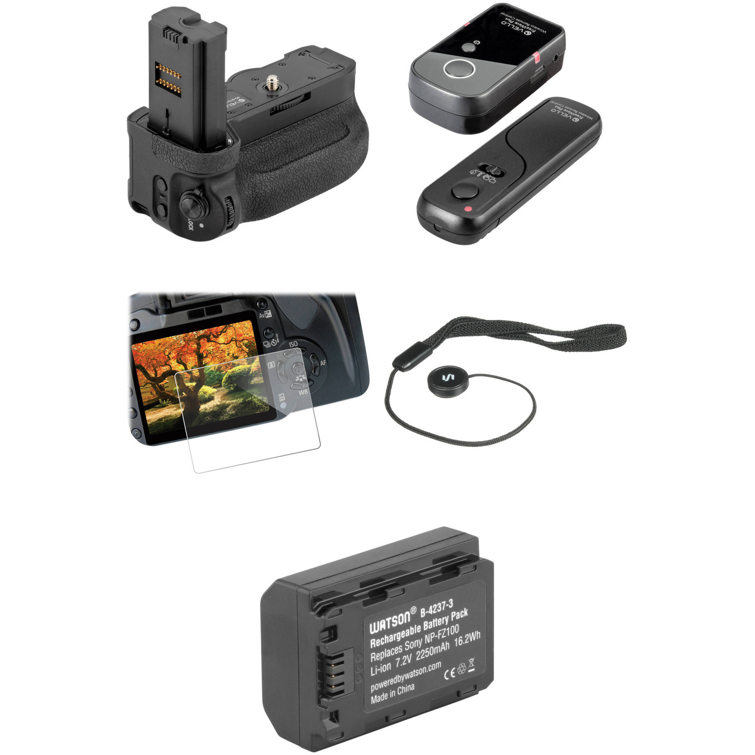 Vello Accessory Kit for Sony a9 and a7 III Series Cameras B&H