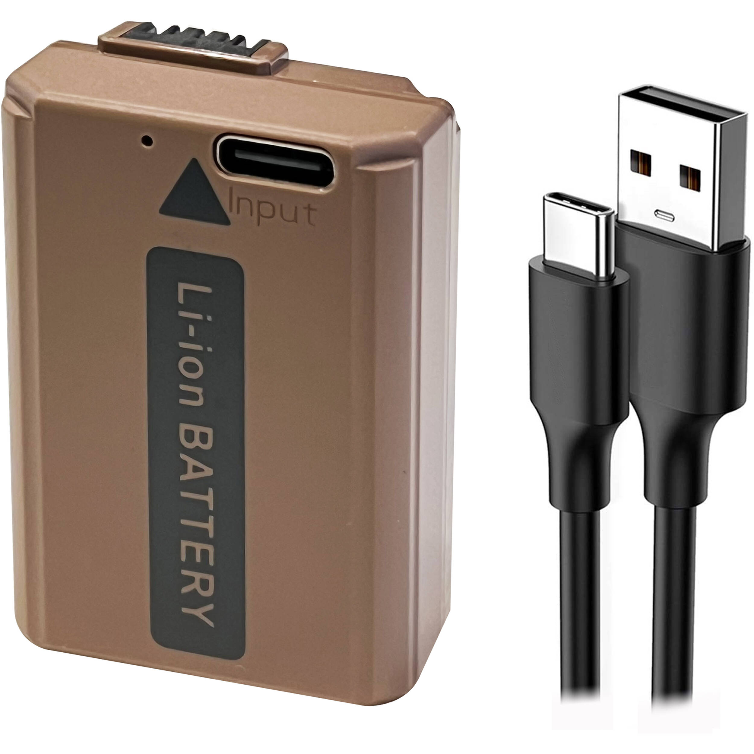 Vidpro NP-FW50 Battery with Built-In USB-C Charging DC-FW50 B&H