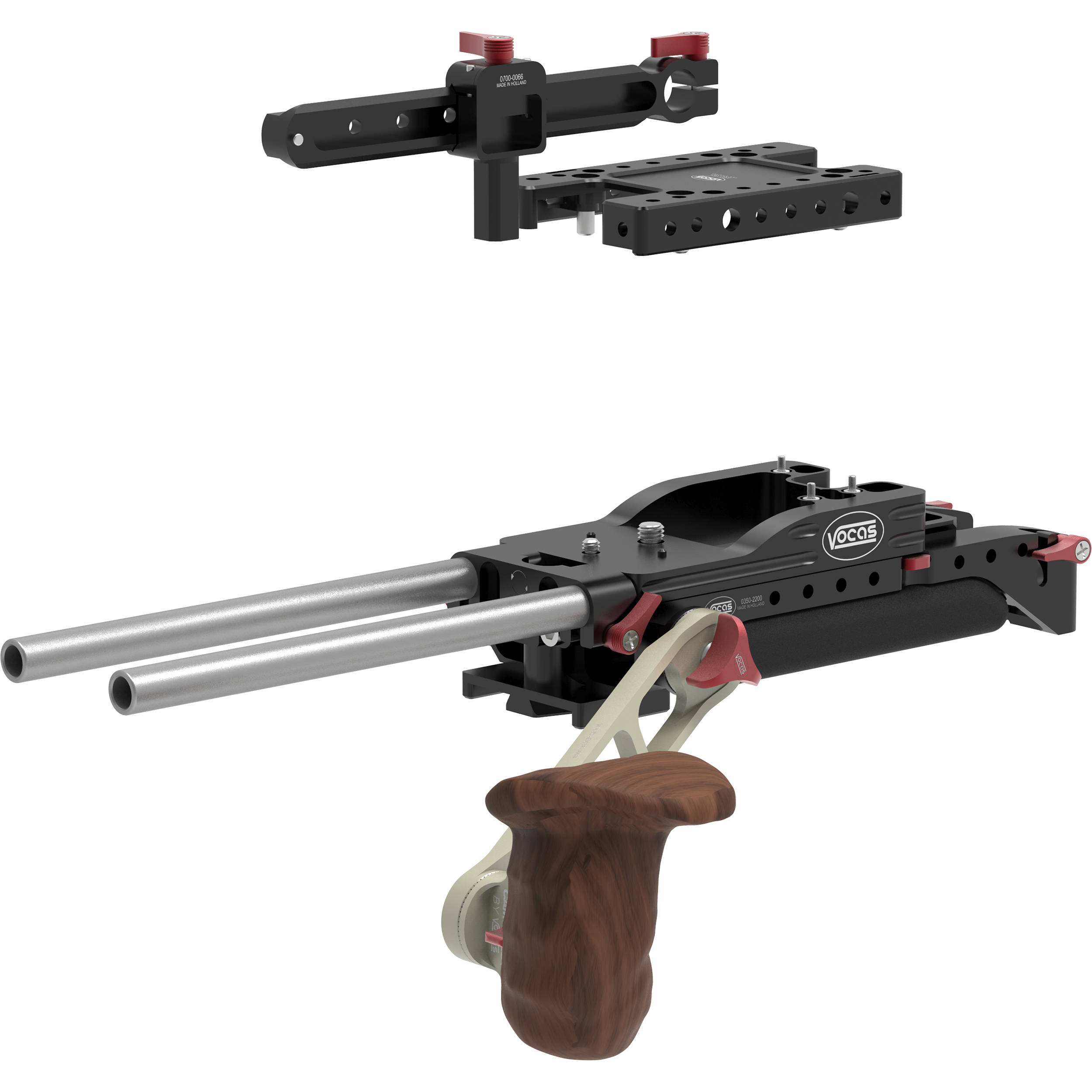 Vocas Handheld Production Kit for Sony PXW-FX9 0255-7100 B&H