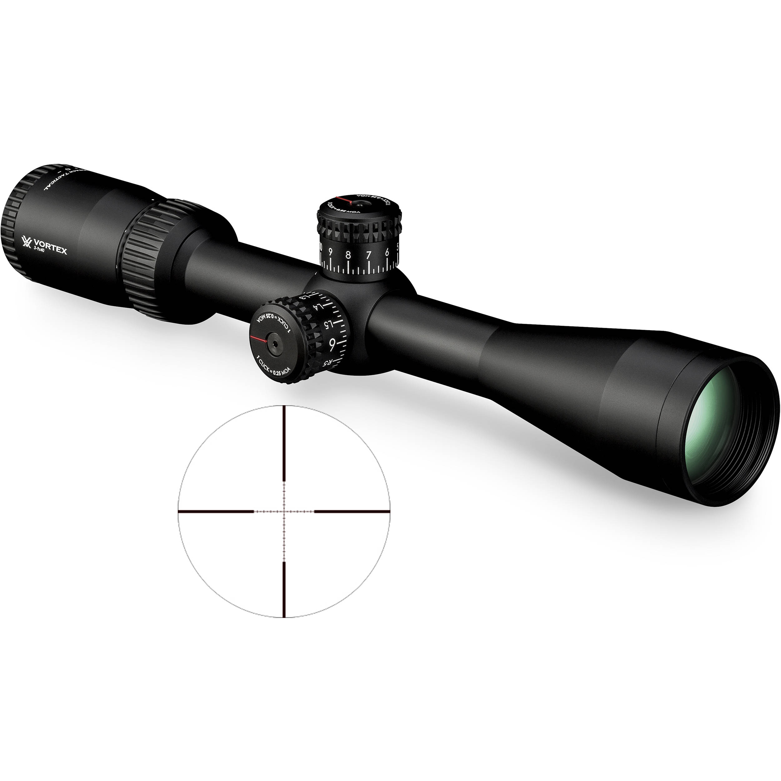Vortex 3 9x40 Diamondback Tactical Riflescope DBK 10023 B H Vortex 3 9x40 Diamondback Tactical Riflescope DBK 10023 B H
