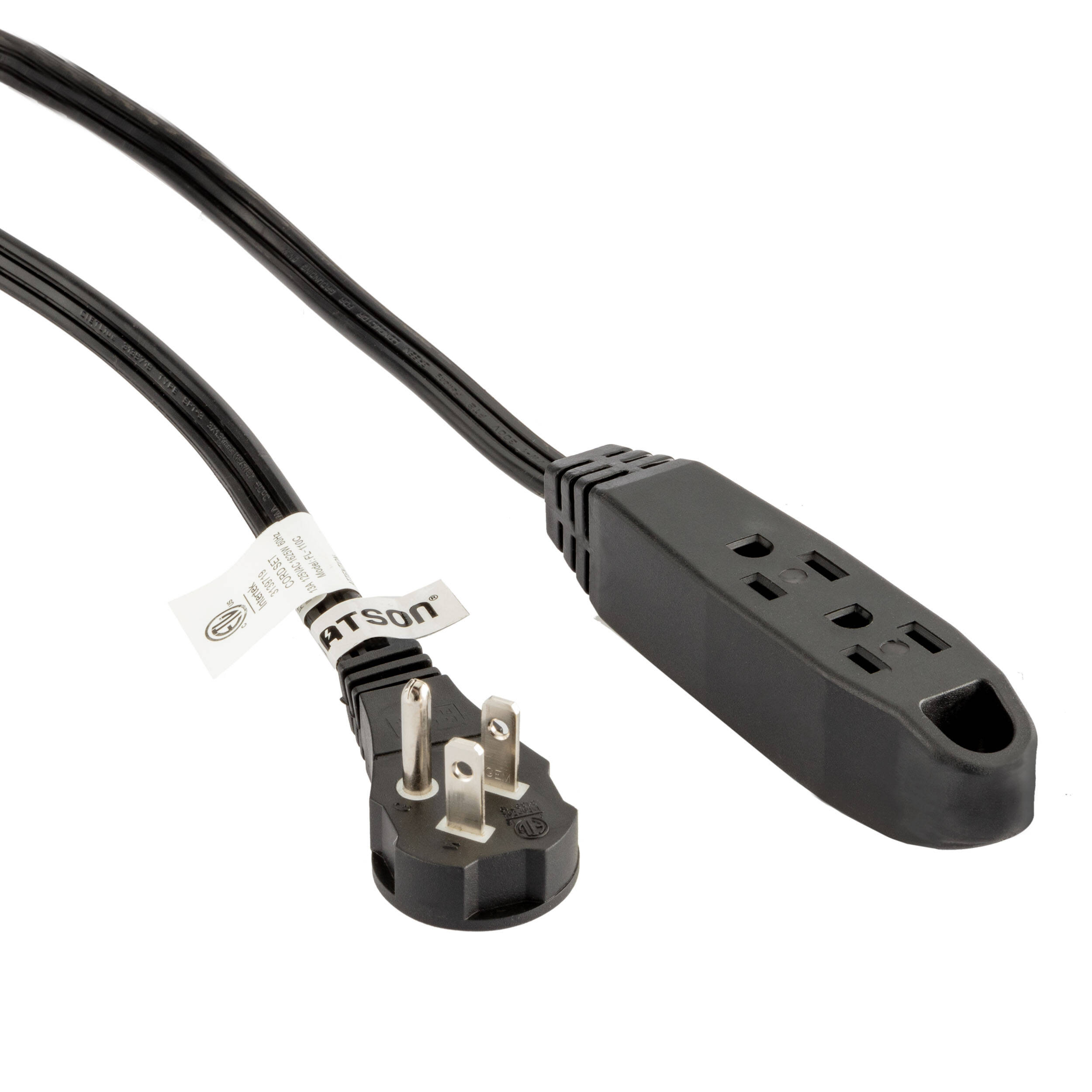 Watson 3-Outlet Power Extension Cord ACE163R-3B B&H Photo Video