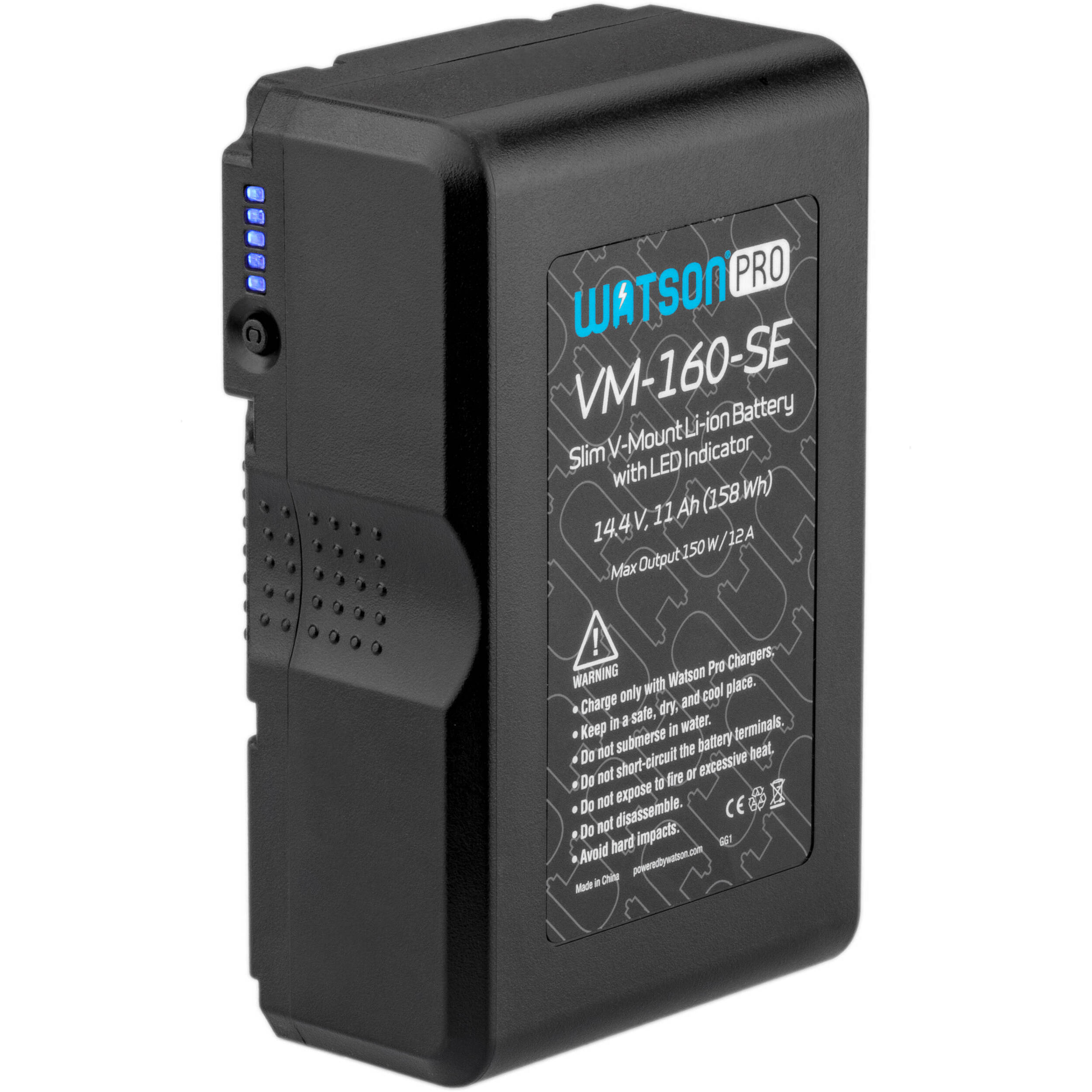 Used Watson Pro 14.4V 158Wh Slim Li-Ion Battery VM-160-SE B&H