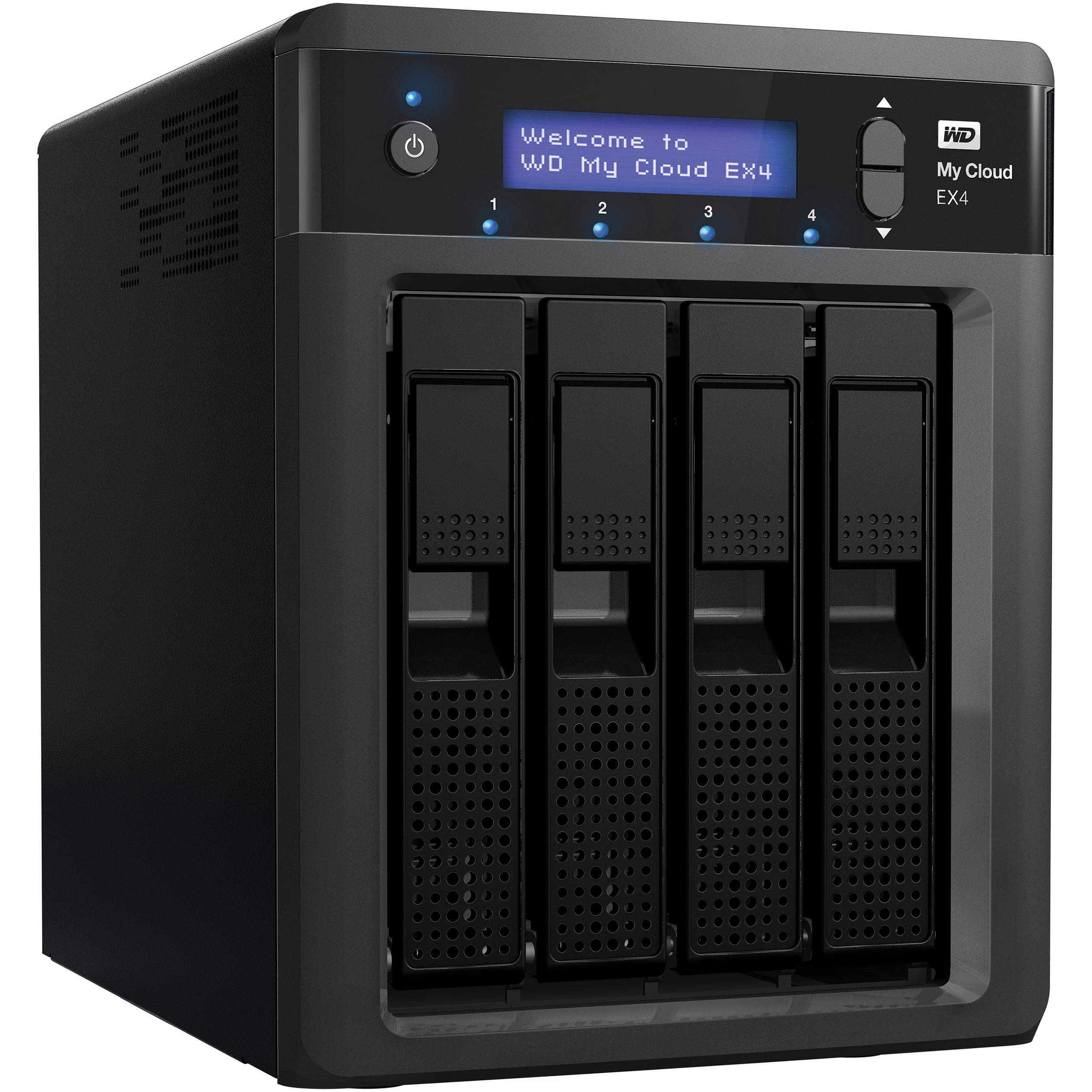 WD 12TB 4 X 3TB My Cloud EX4 Personal Cloud WDBWWD0120KBK NESN