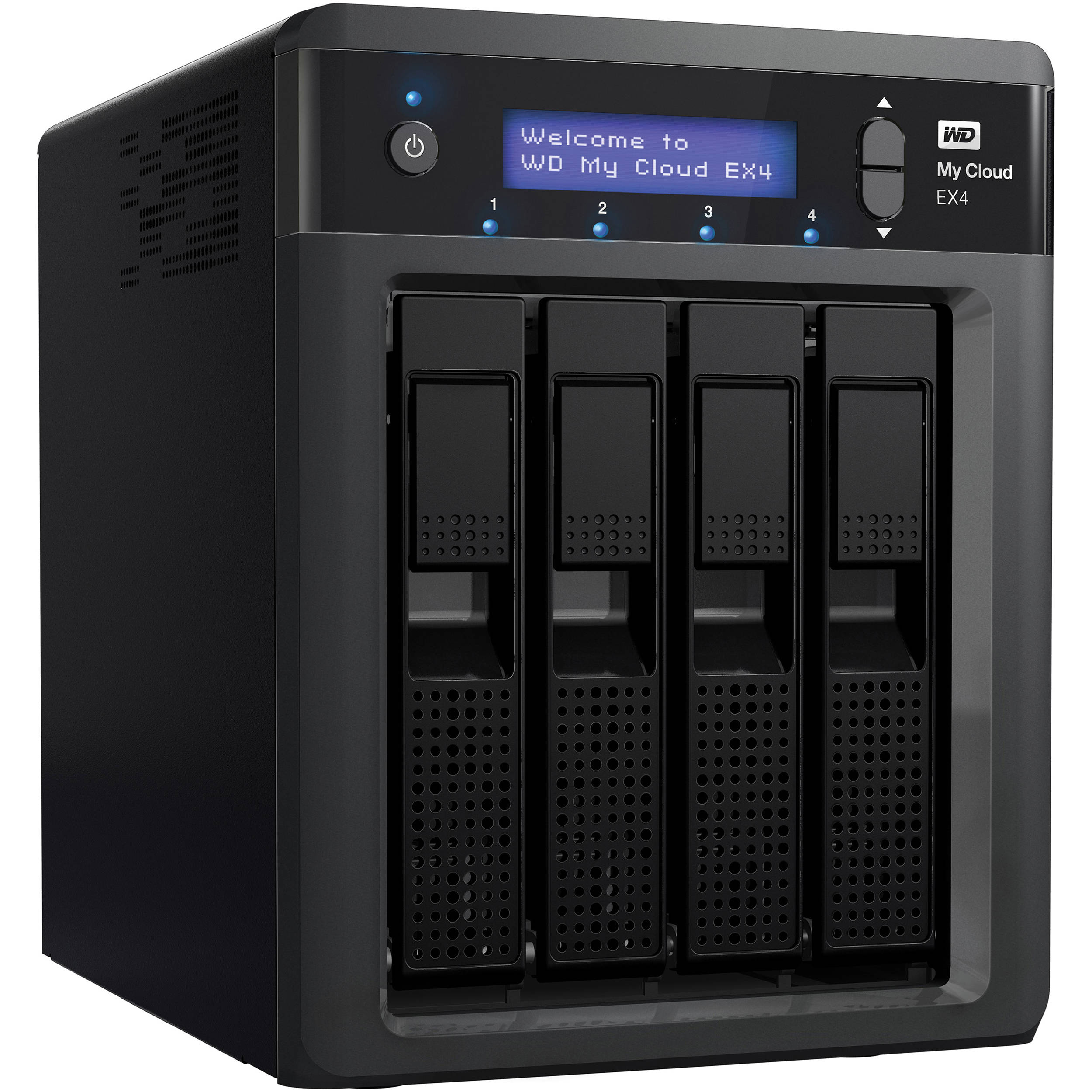 WD 20TB 4 X 5TB My Cloud EX4 Personal Cloud WDBWWD0200KBK NESN