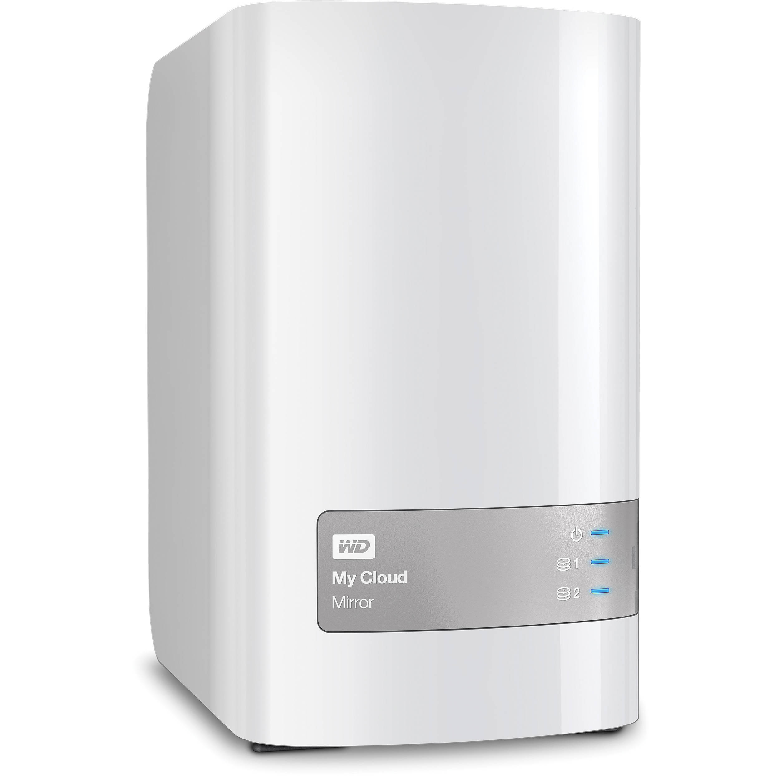 WD 4TB My Cloud Mirror External Hard Drive WDBZVM0040JWT NESN