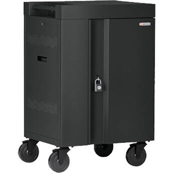 Bretford 24-Unit Mini Cube Cart - Charcoal TVCM24PAC-CK B&H