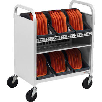 Bretford CUBE Transport Cart with Caddies TVCT30CAD-AW B&H Photo