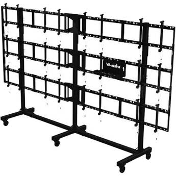 Peerless-AV Portable Video Wall Cart for 46 to 55" DS-C555-4X3