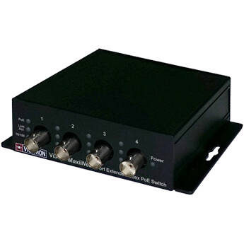 Vigitron MaxiiNet Vi3405 5-Port PoE Extended Coax PoE VI3405 B&H