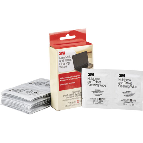 3M CL630 Notebook Screen Cleaning Wipes CL630 B&H Photo Video